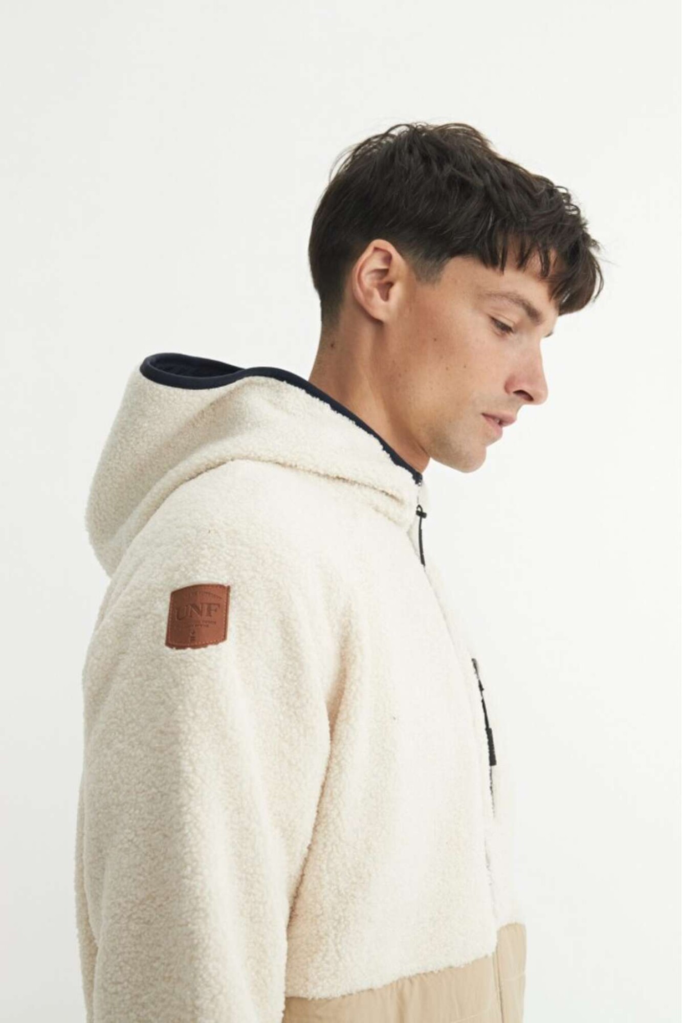 Campera sherpa Ulio - Crudo — Tienda Soy Santander