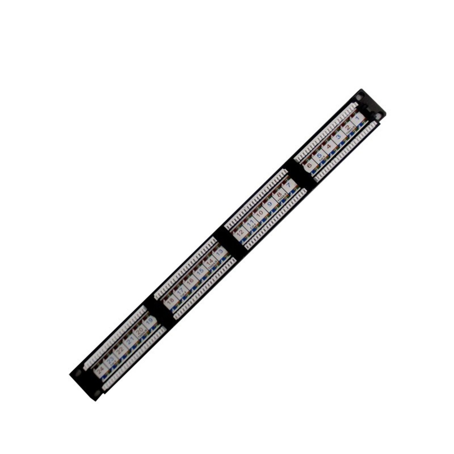 PATCH PANEL CAT 6 24 PUERTOS NUEVO — Luminotecnia