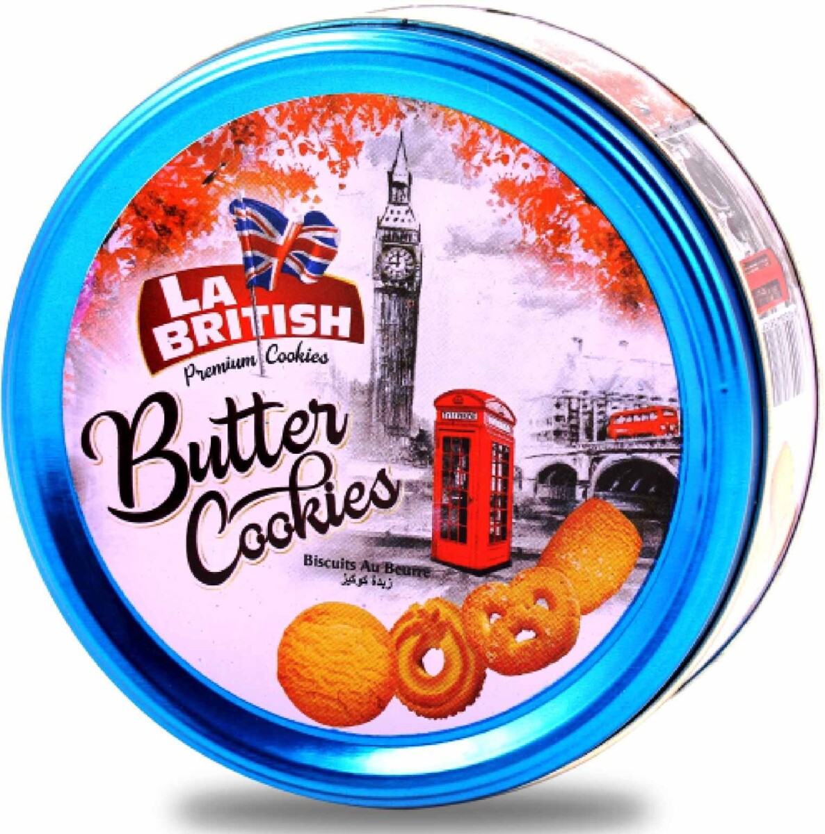 GALLETA DANESA BRITISH LATA 114G BUTTER COOKIES — El Clon