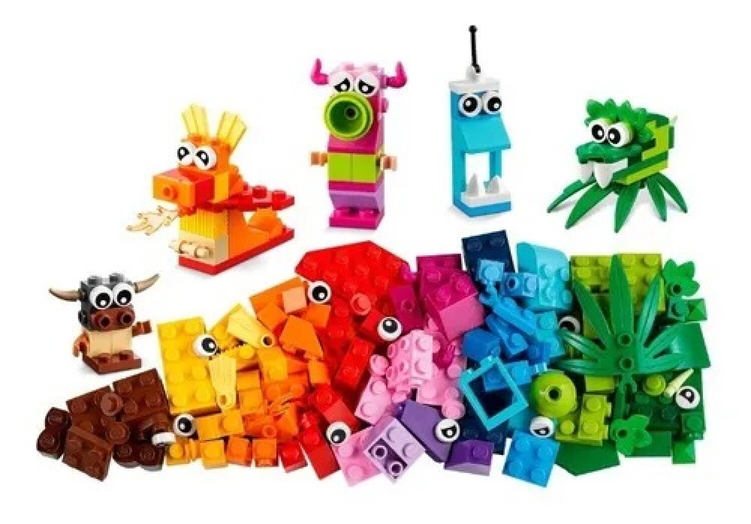 Lego Classic Monstruos Creativos 140 Pzs — Bentancor Outdoor