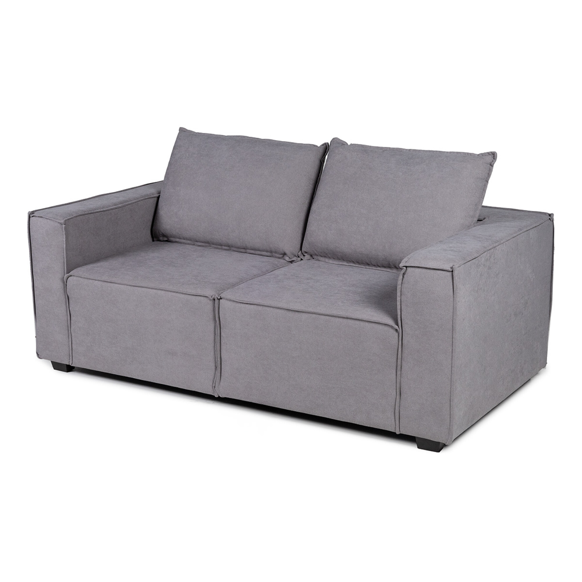 Sofá Urban - Tela Microfibra - 2 cuerpos - 12060 (Cemento) — NYR Uruguay