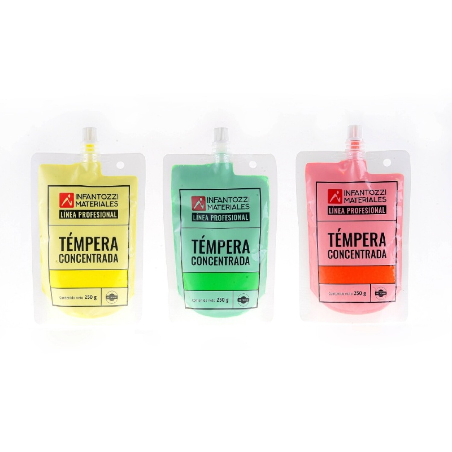 Témpera concentrada - 250 g - Sachet — Infantozzi