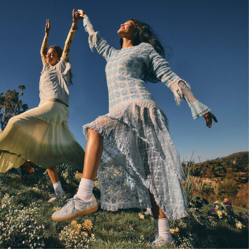 CHICSNEAKER OTHER BLUE LEATHER - OTHER BLUE — Sallustro