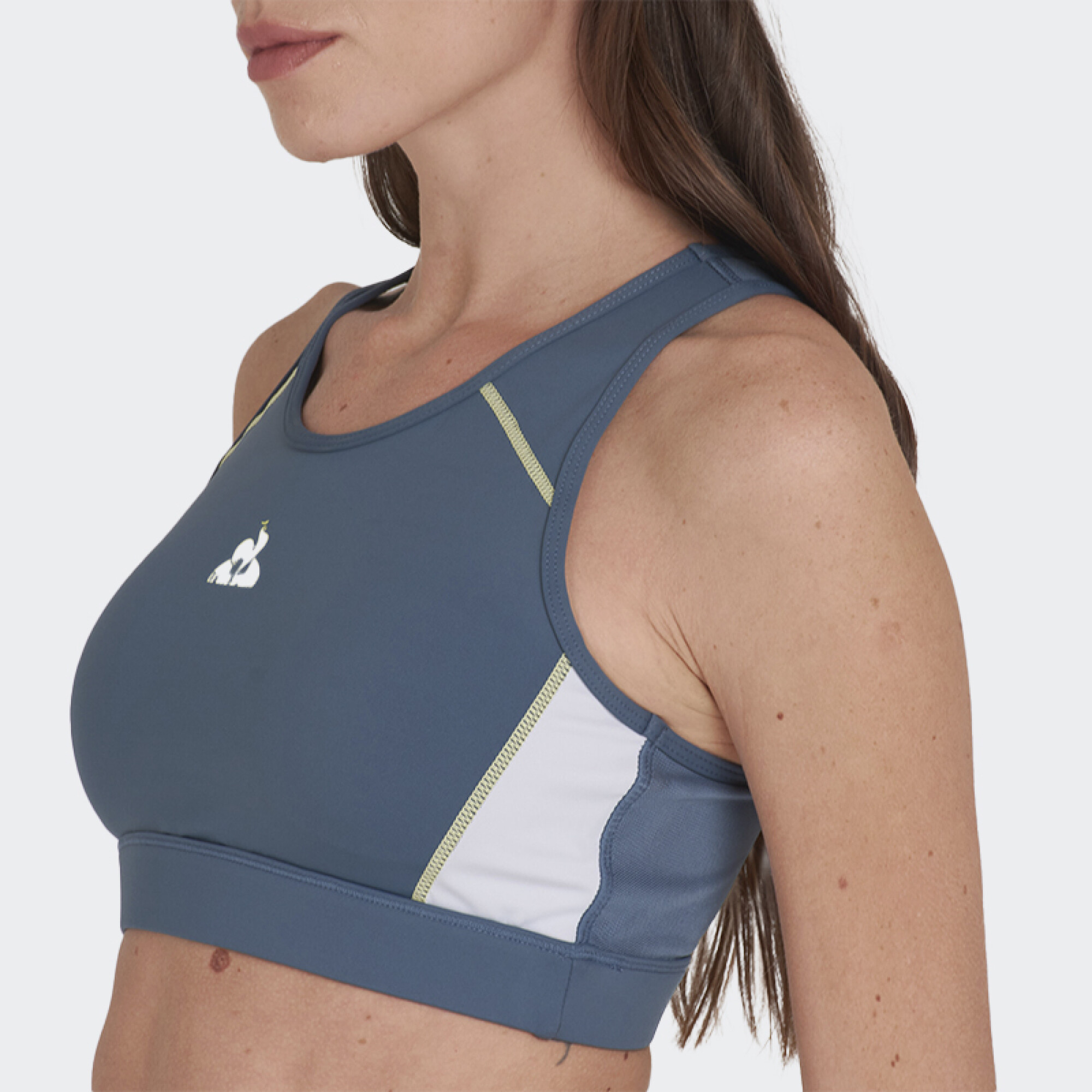 Top Le Coq Sportif Training Tull - Gris — Fitpoint