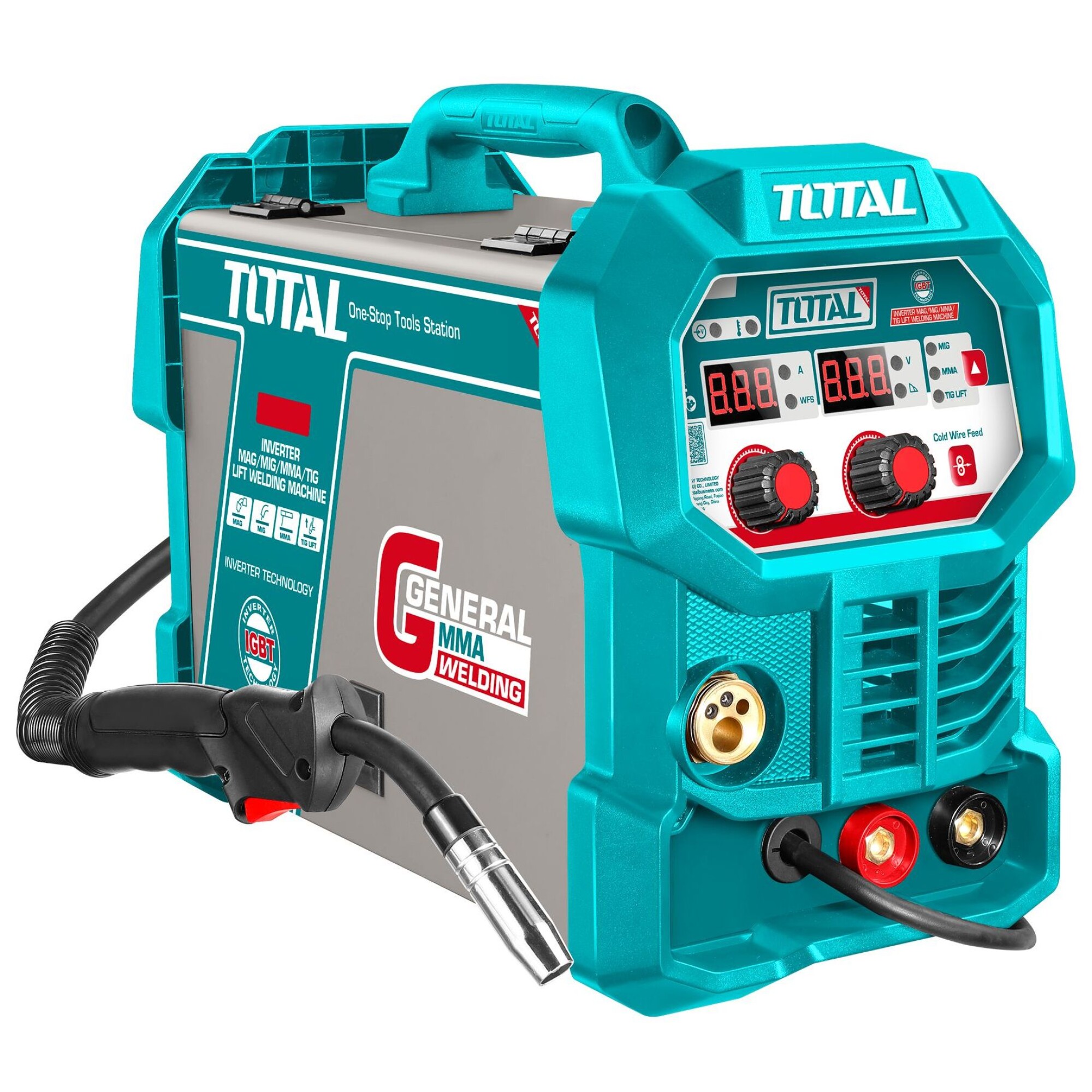 Soldadora Inverter 200A MIG/MAG/MMA/TIG Lift — Herramientas Total