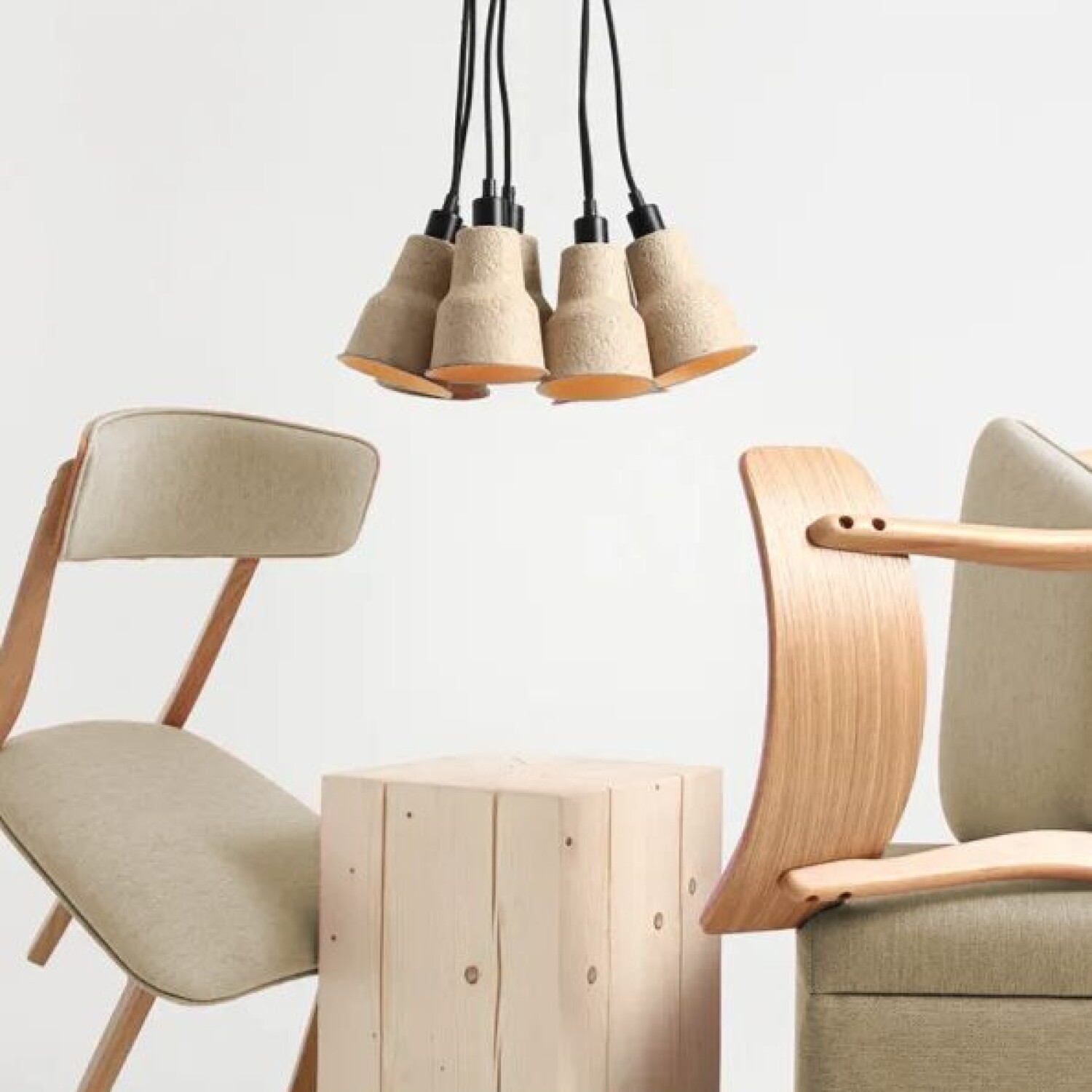 Luminaria Pulp - Beige EN EXHIBICIÓN | SIN CAMBIO — Samic