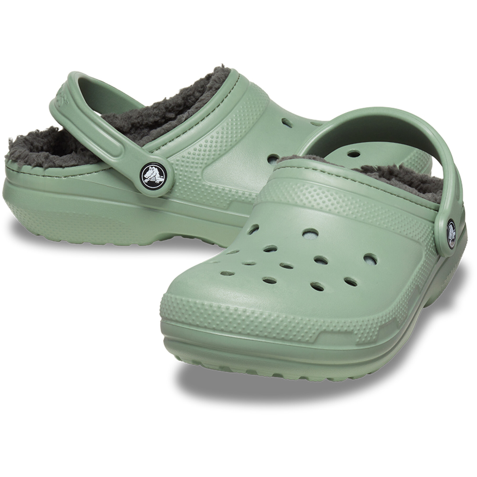 Crocs Classic Lined - Moss/multi — Crocs