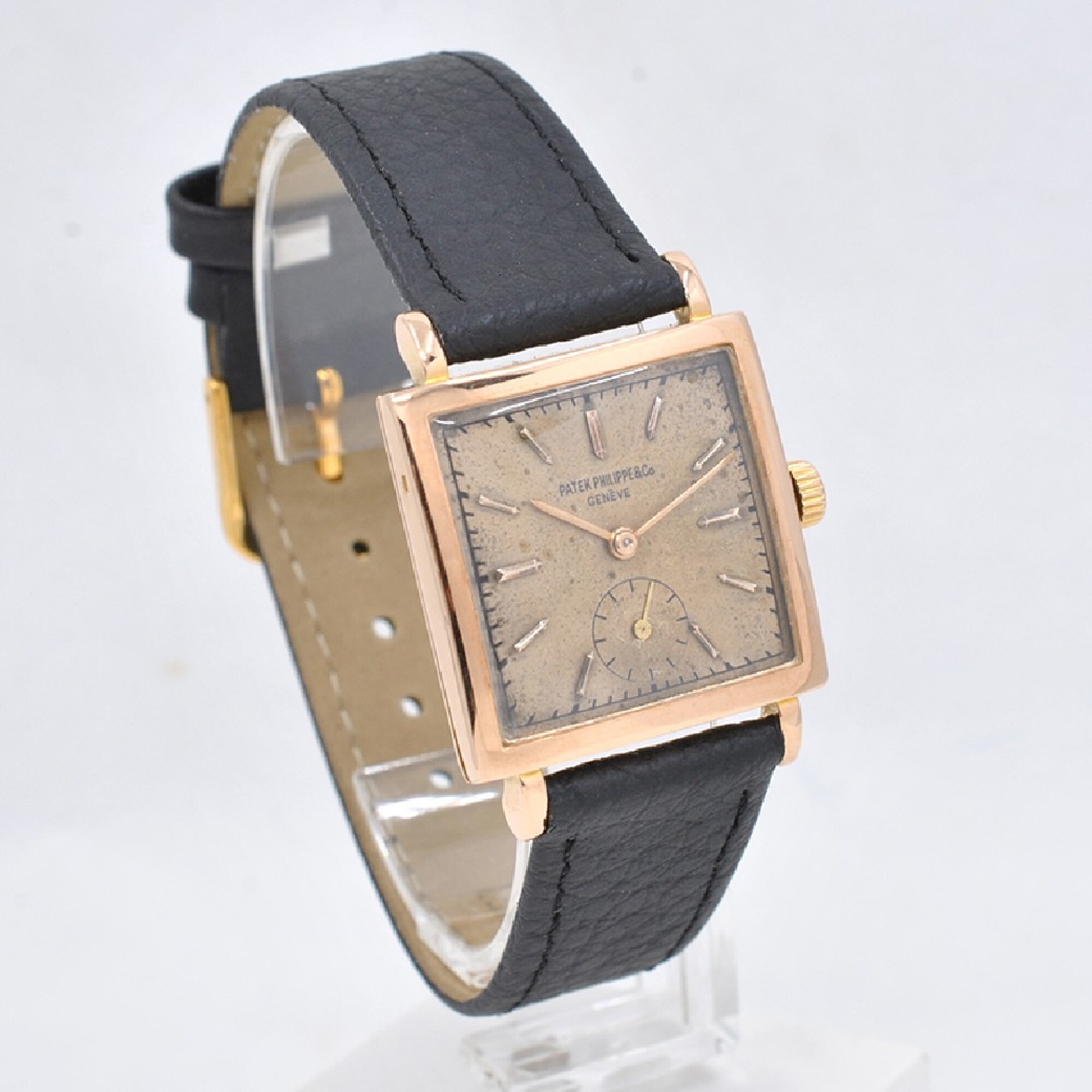 Reloj Patek Philippe 18K Oro Rosa 1431 Año 1948. Caja 27 Mm Con ...
