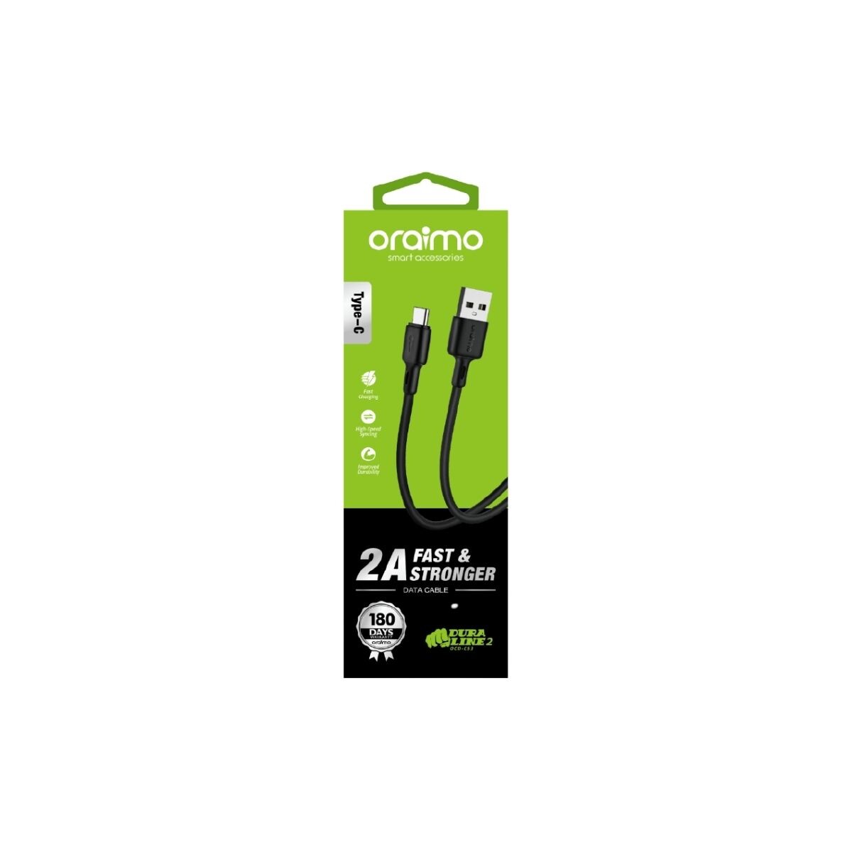 Cable USB C Oraimo 2A duraline — Market