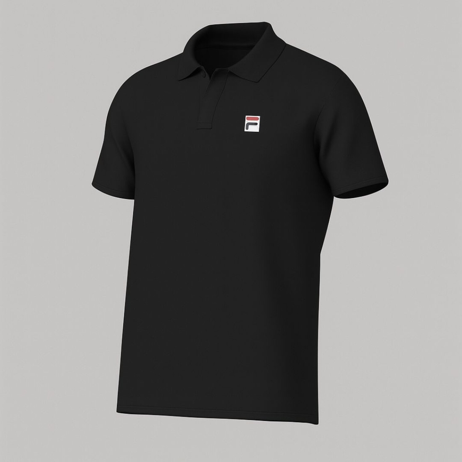 REMERA HOMBRE POLO PLAYER F-BOX ii FILA - NEGRO — Todolandia