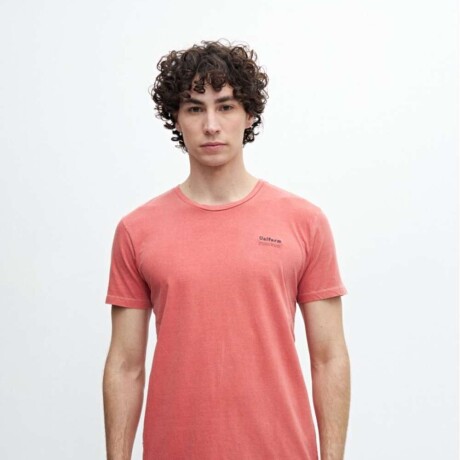 Remera básica Eric - Rojo — Tienda Soy Santander