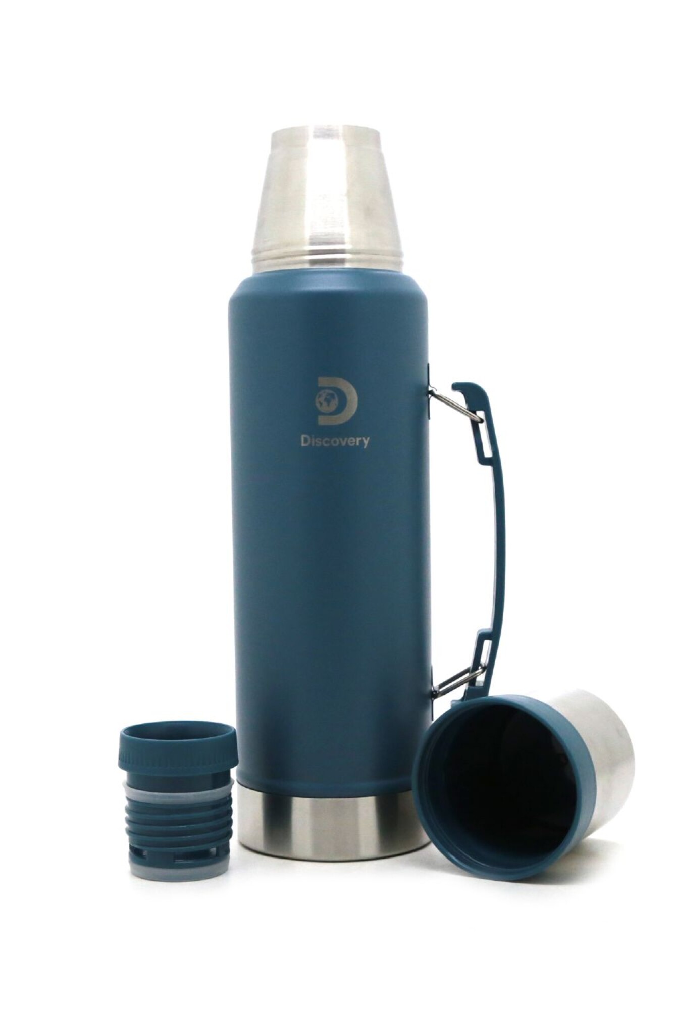 Termo doble acero 1.3L- Discovery - Azul — Canva Store
