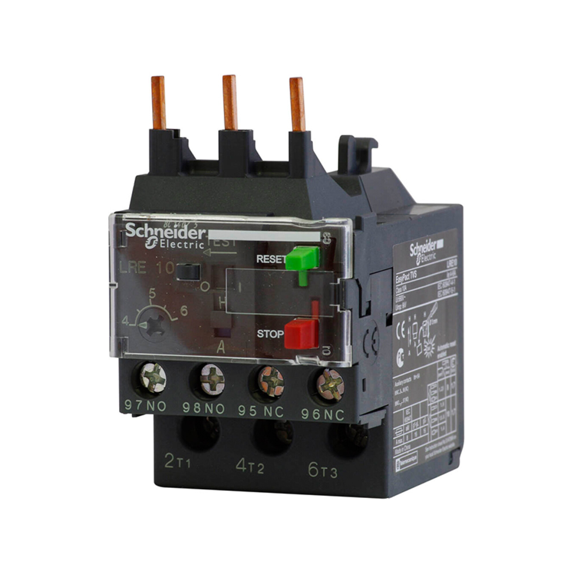 Relé térmico p/contactor LC1E 0,16-0,25A - TL2021 — Fivisa