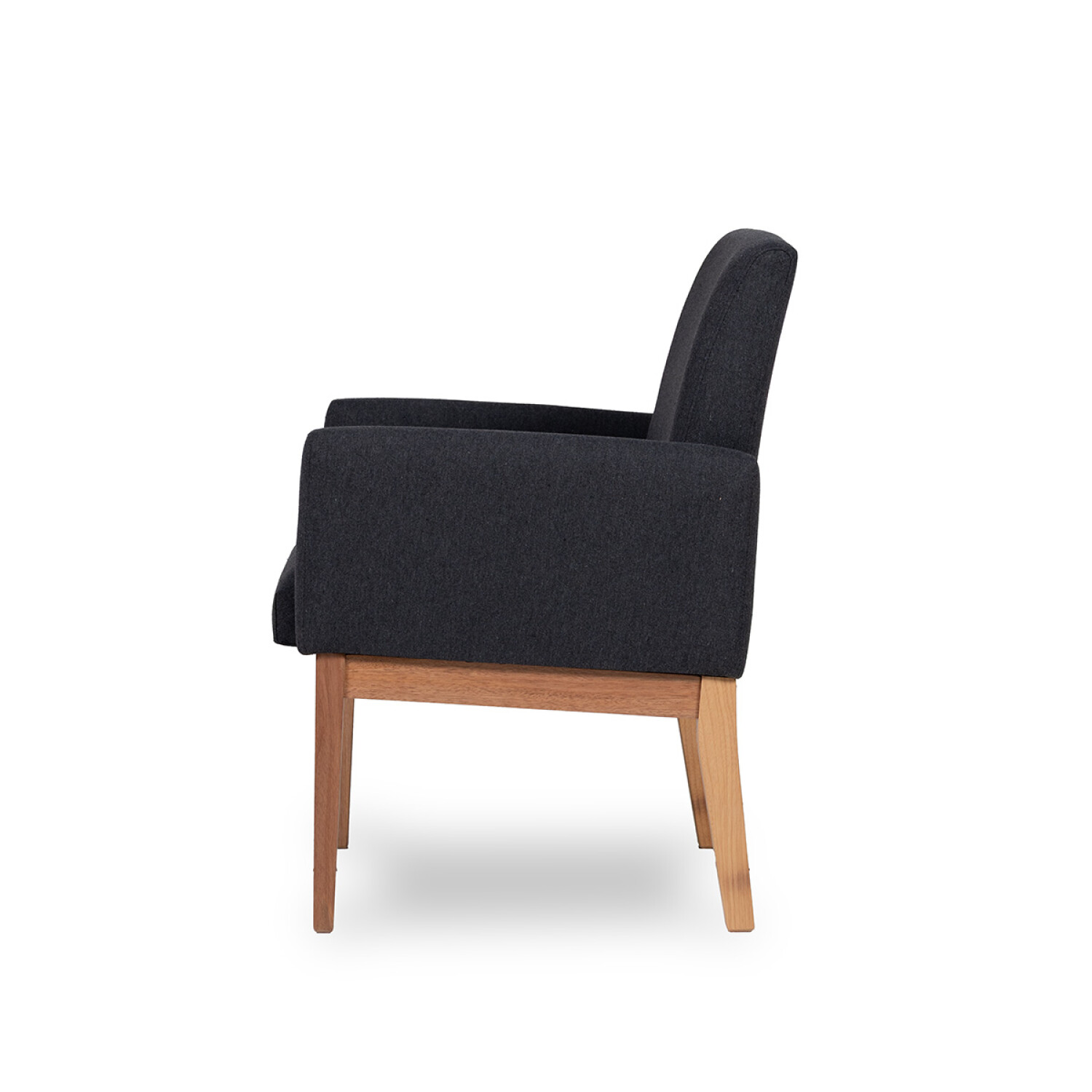 Butaca Claudia - Tela Rústica - 265-G2 (Grafito) — NYR Uruguay