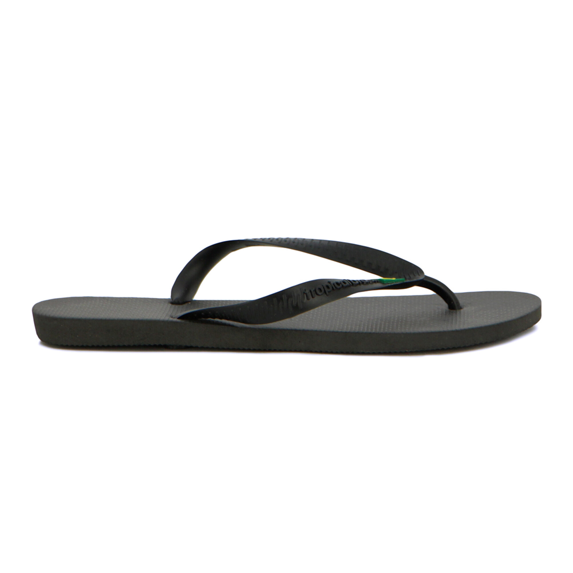 Chanclas Tropical Brasil Ojota Basic De Hombre - Negro - Negro — Macri