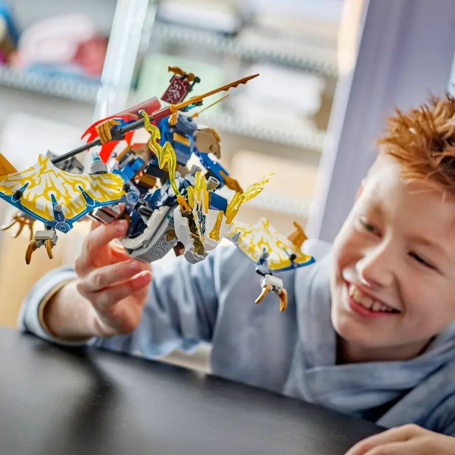 LEGO NINJAGO Rogue Mech Dragon Rider – Dragón + Mech + Minifiguras ...