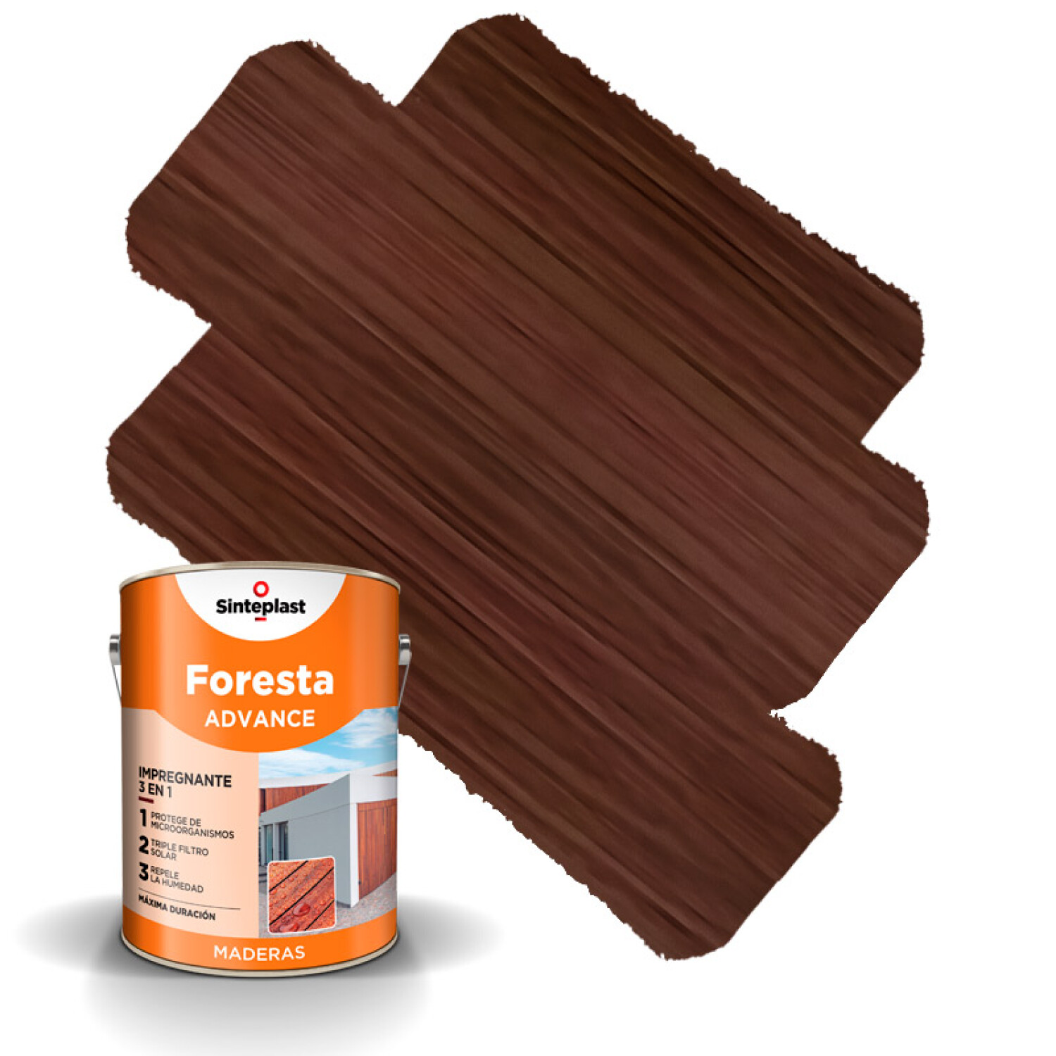 Foresta Advance Impregnante -3en1- Satinado - Caoba — Urucolor