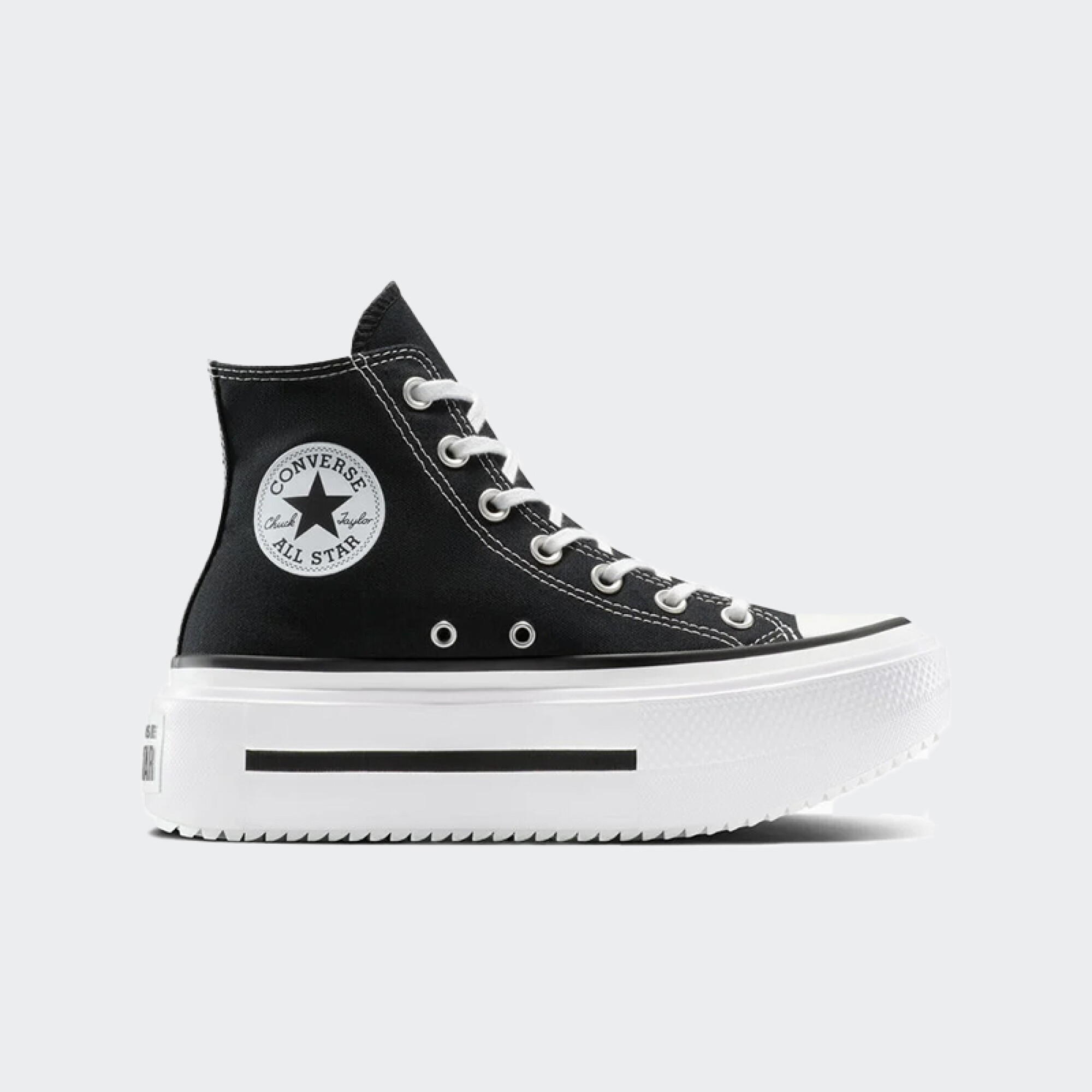 Championes Converse All Star Lift Double Stack - Negro — Inbox