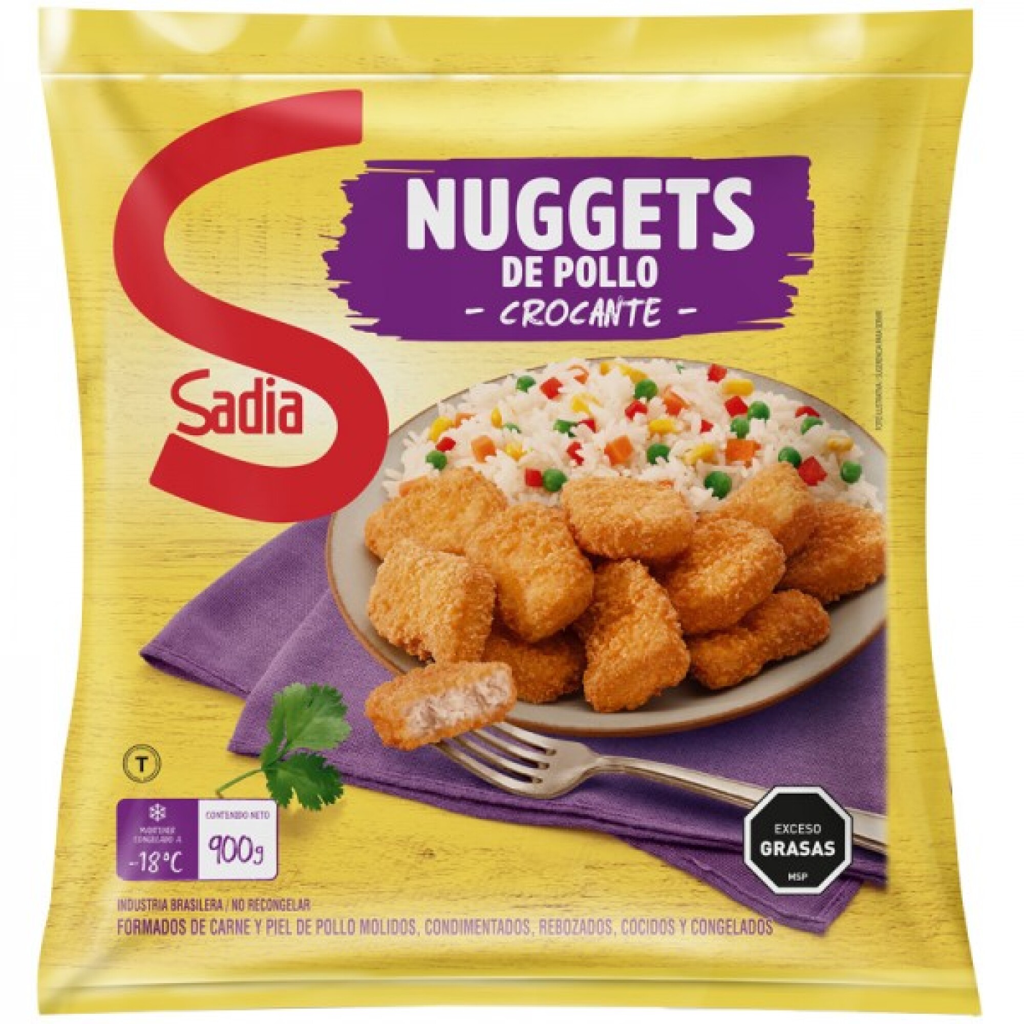 NUGGETS SADIA 900GRS — Hola Congelados
