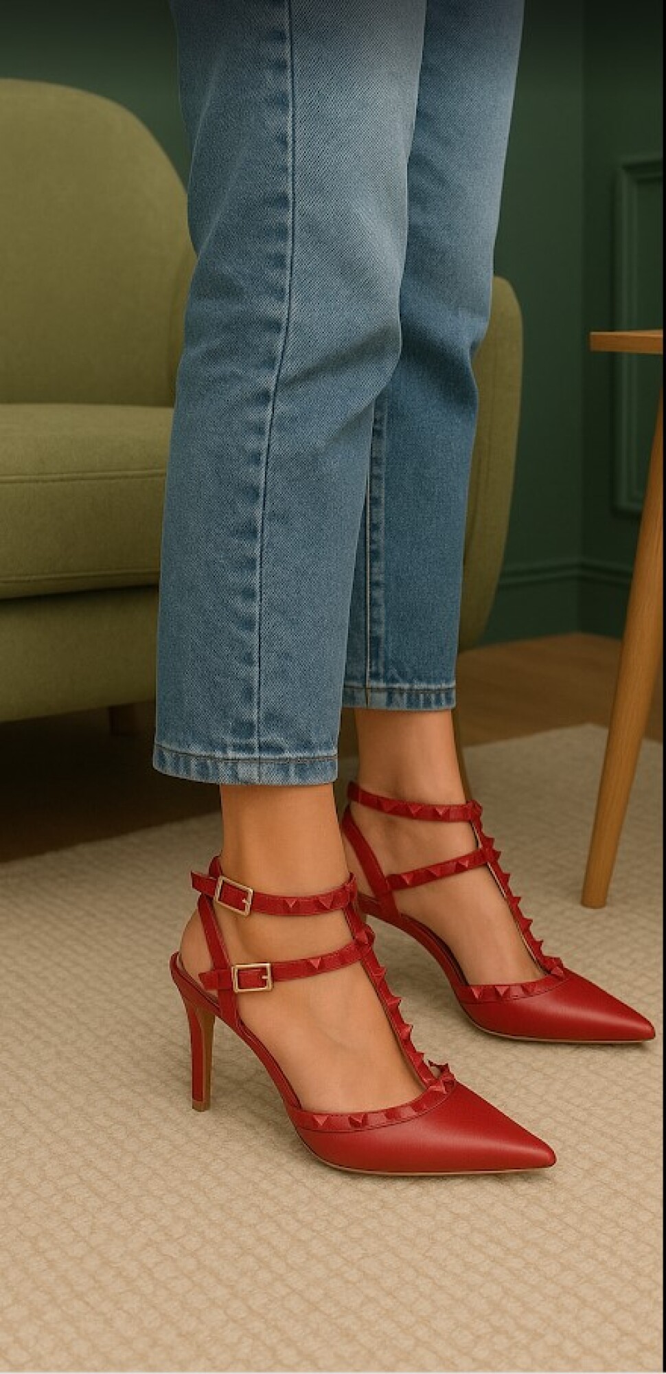 Stiletto Vernice Scarlet (Comb.12) - Bordeaux — Paulista