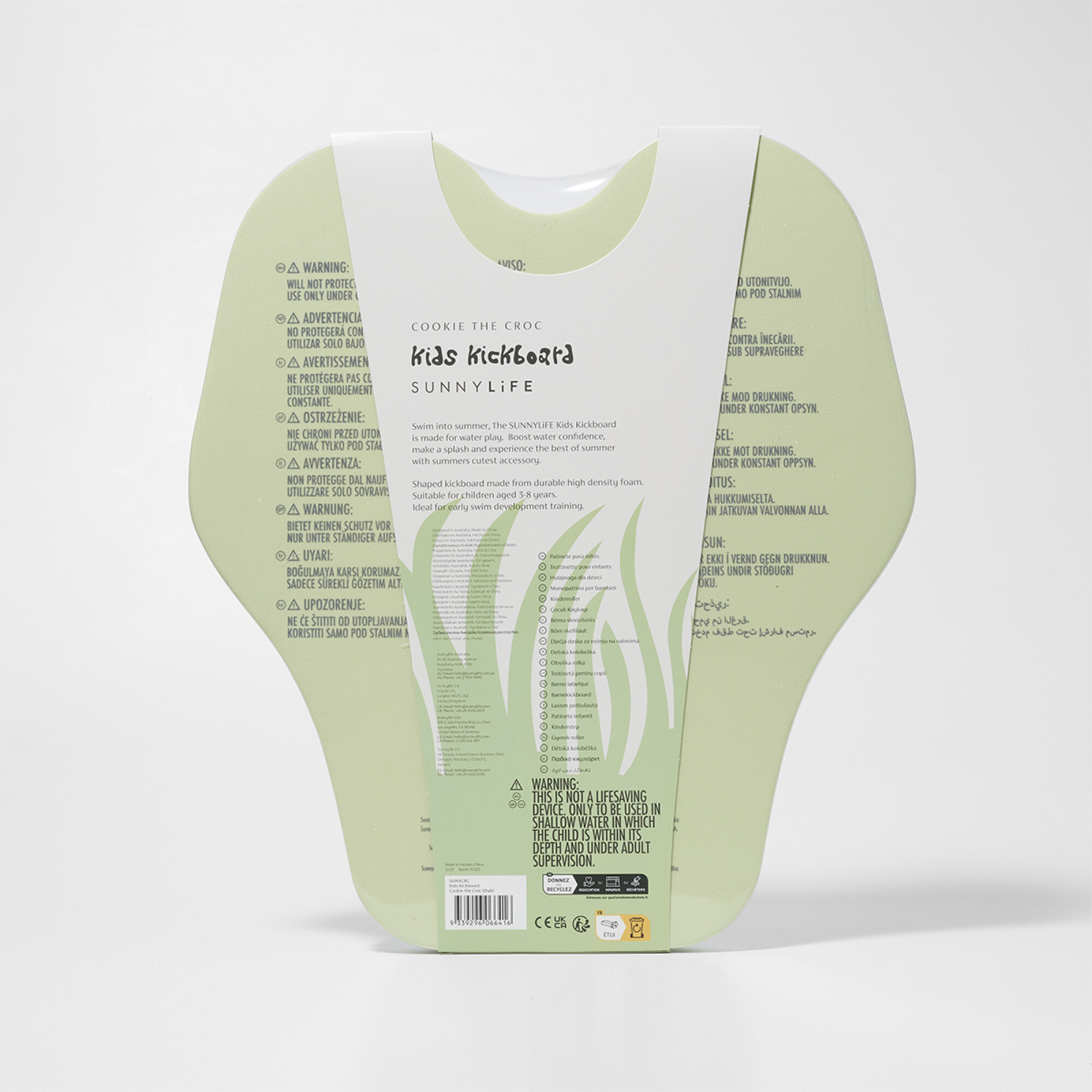 Tabla de natación - Cookie the Croc — Rumba