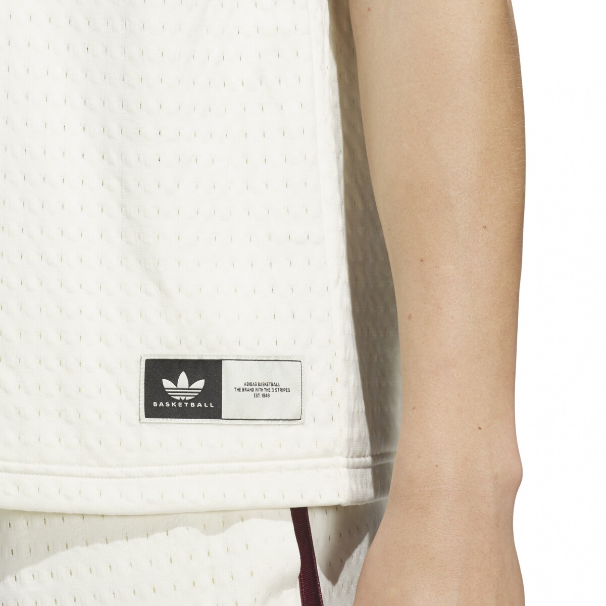 MUSCULOSA adidas BASQUET - Beige — Zooko