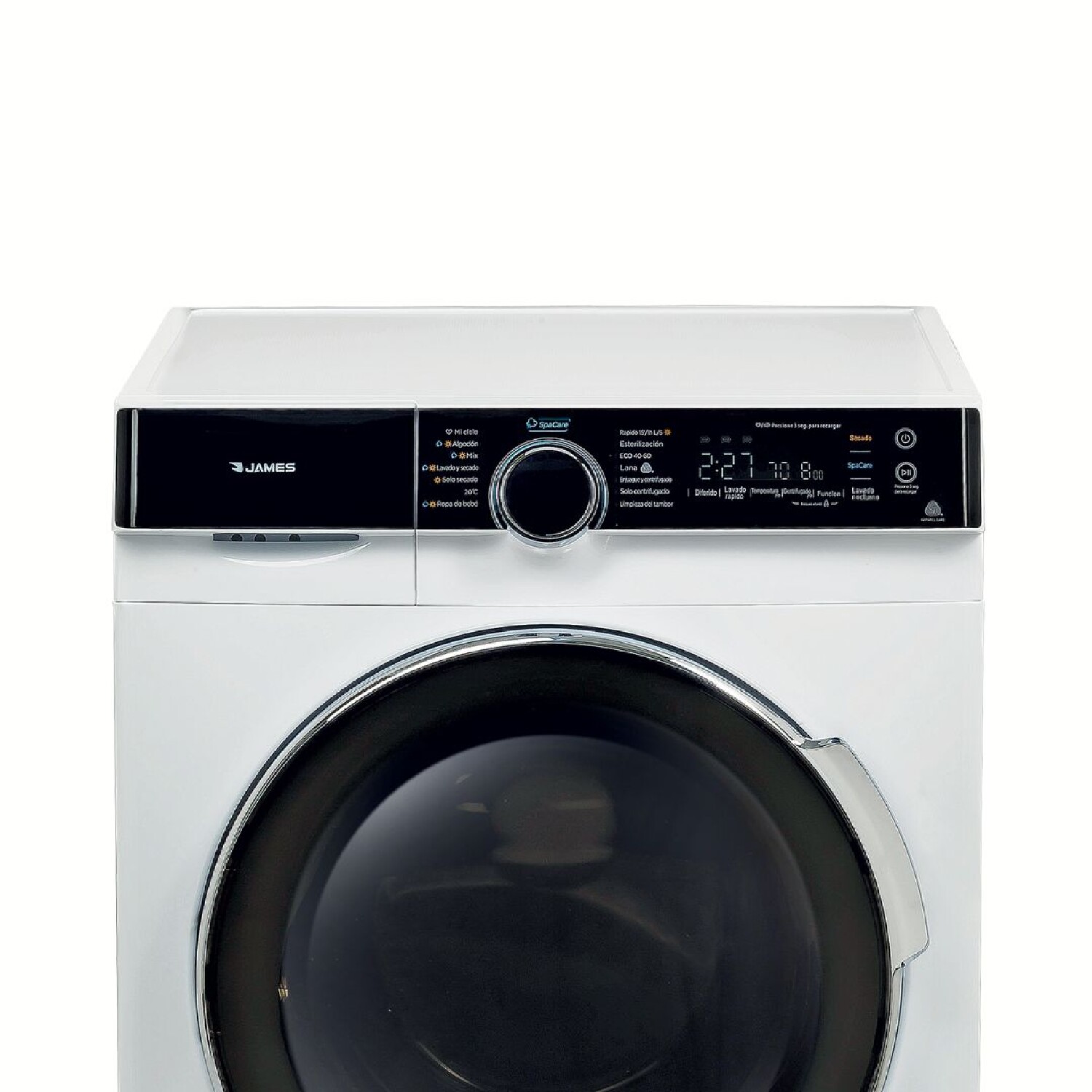 Lavasecarropas Blanco 10.5 Kg - Modelo LSE 1016 G3 - James — Rustico Hogar