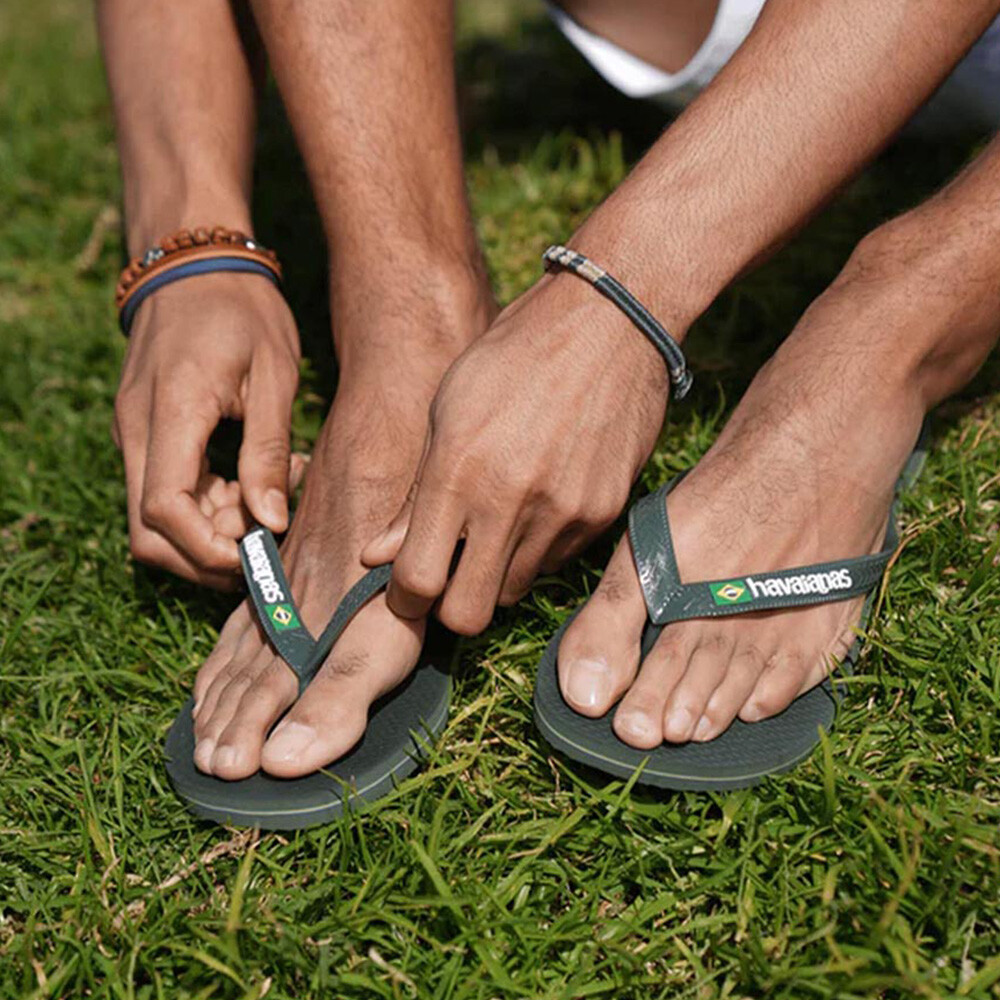 Sandalias Havaianas Brasil Logo Hombre — Inbox