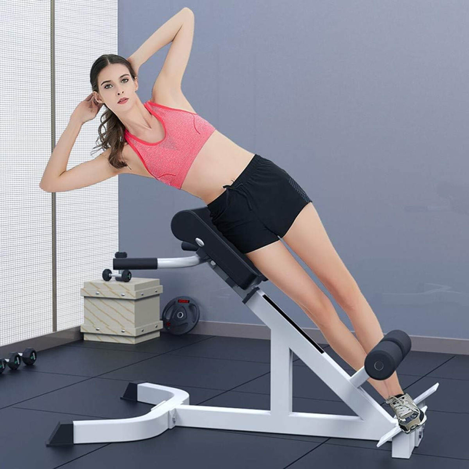 Banco Romano Multifunción Lumbares Regulable Gym — El Rey del ...