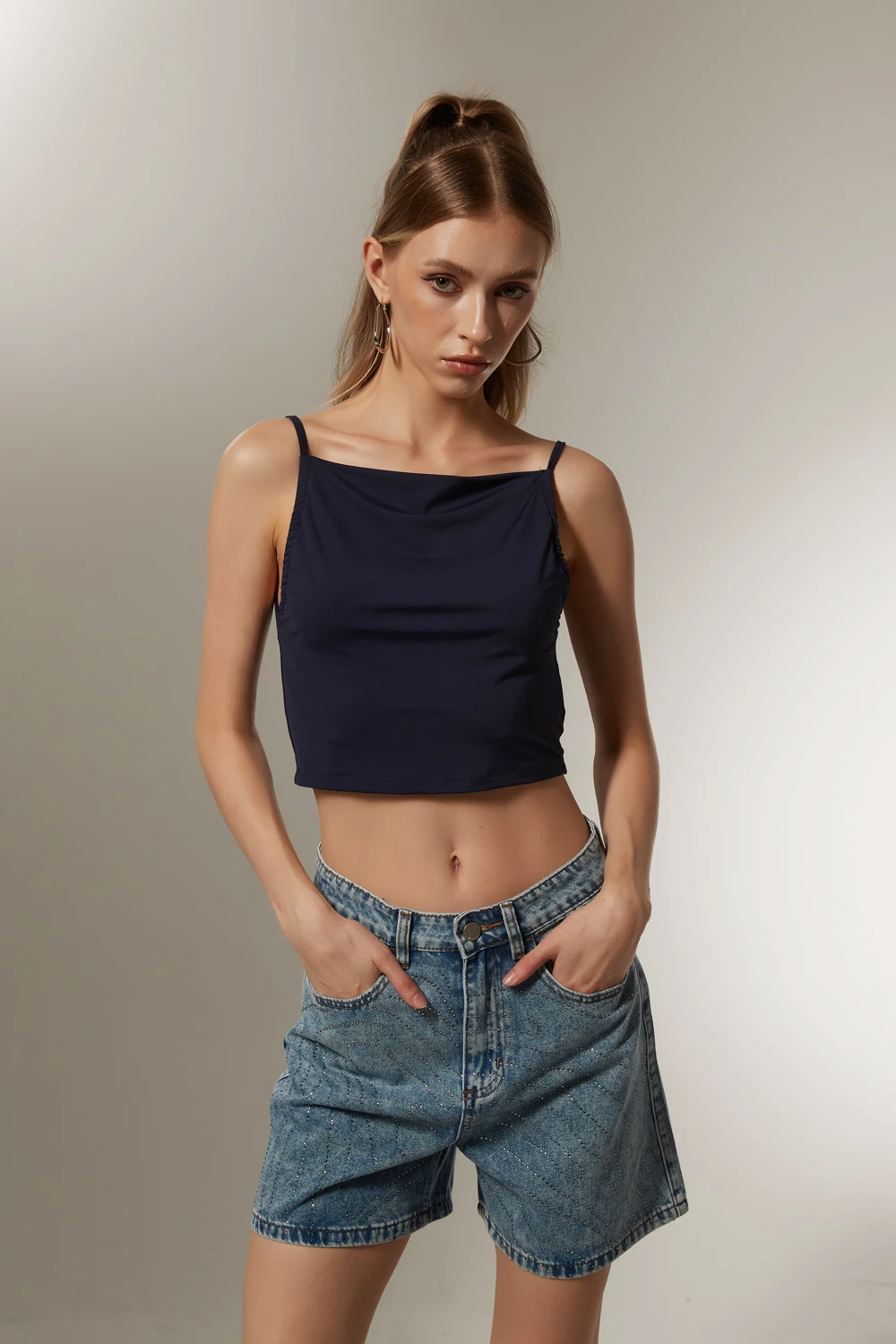 Tops Elopay - Azul Marino — Indian