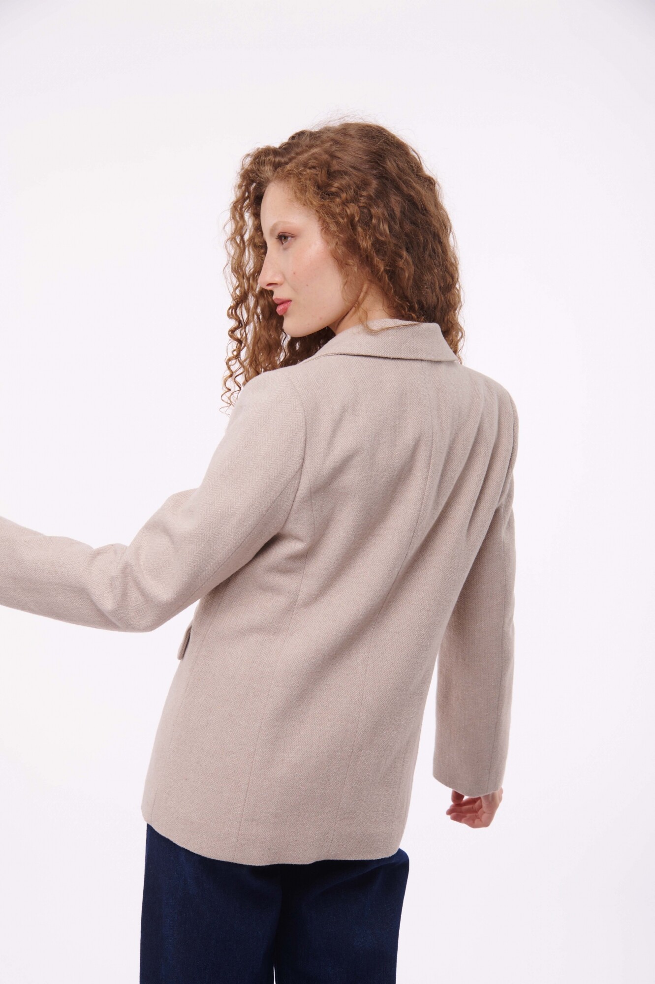 BLAZER FANA - BEIGE — Minot