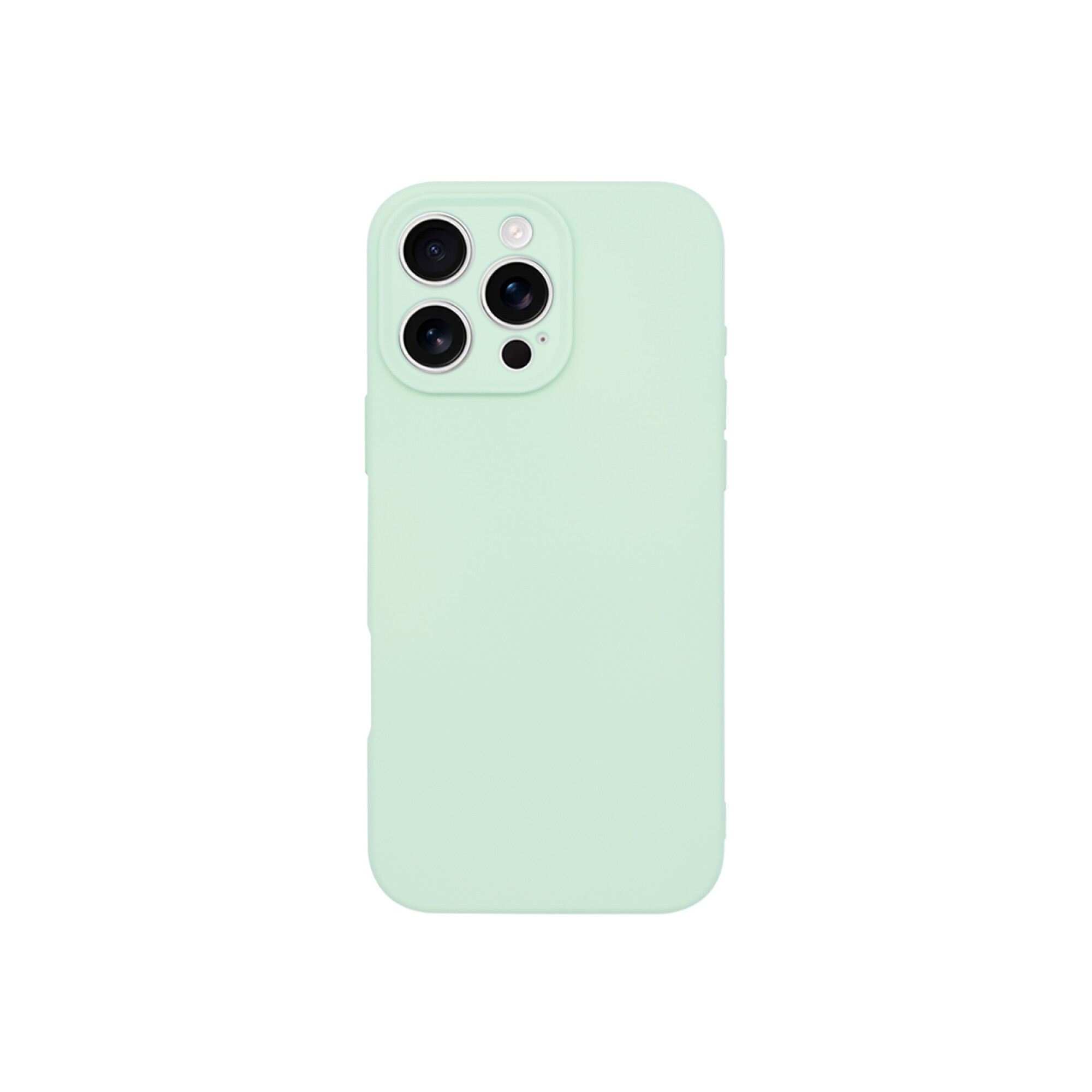 Protector para iPhone 16 Pro engomado color verde pastel — Cellular Center