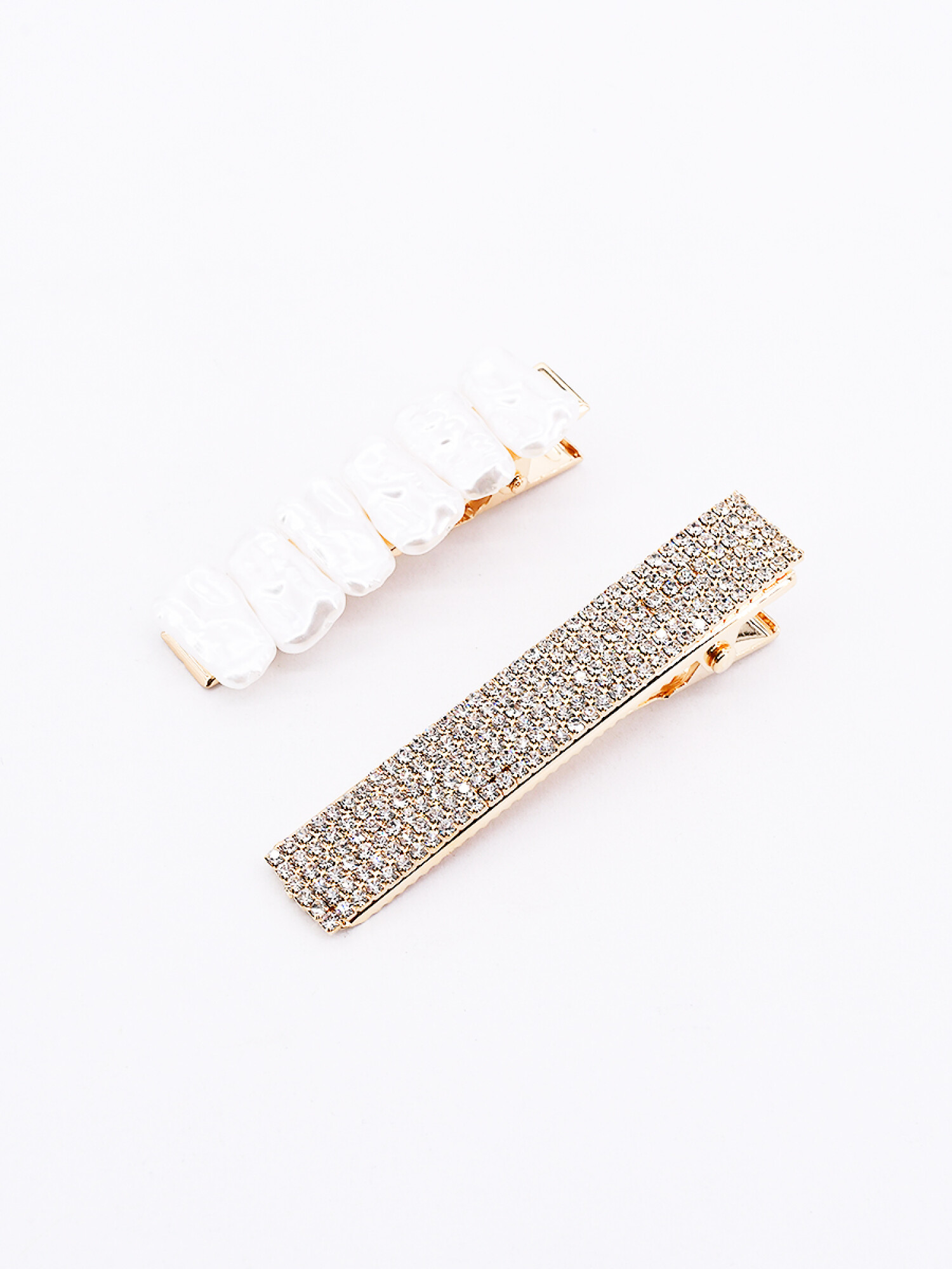 BROCHE SET X 2 - BLANCO — Guapa - Paprika