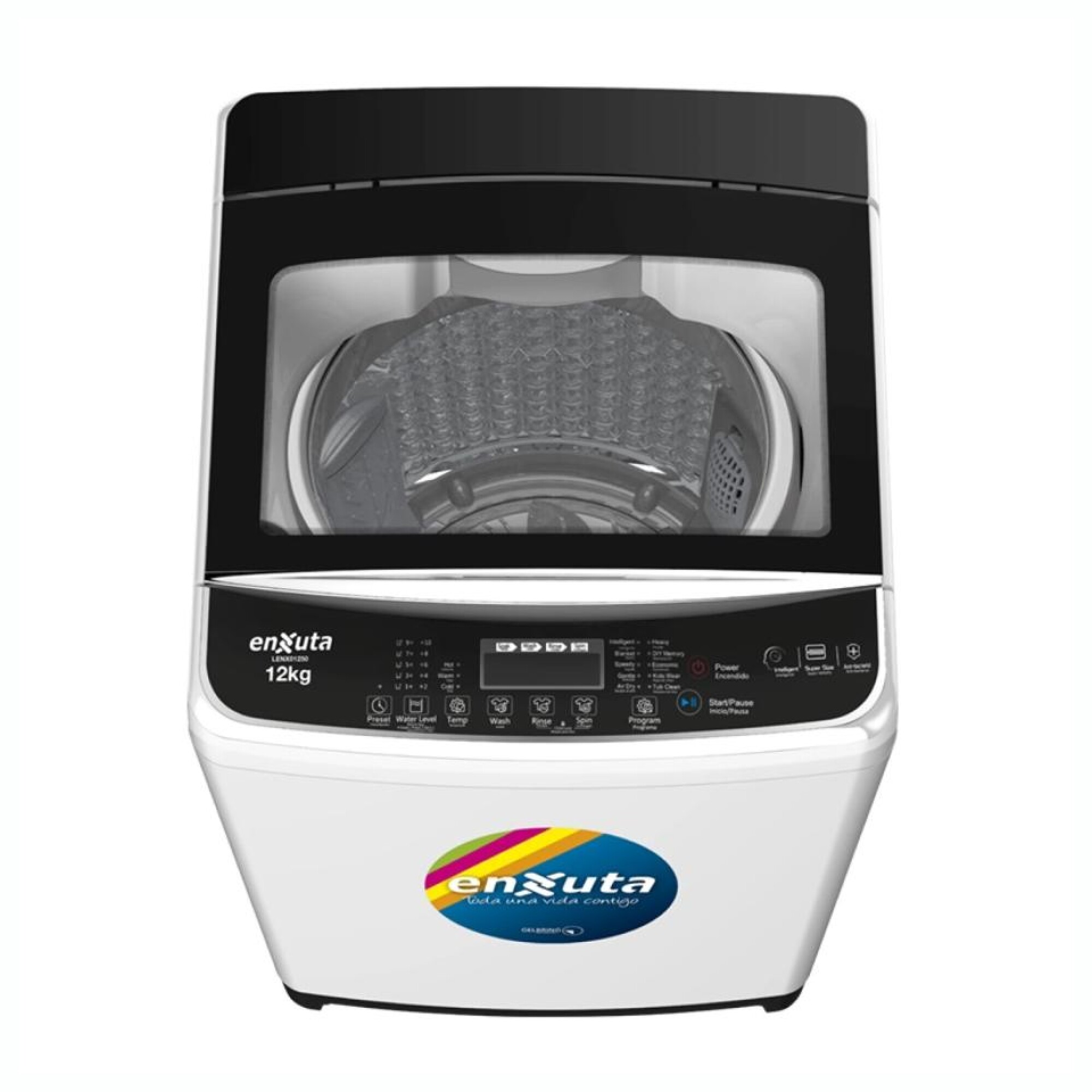 Lavarropas Automático ENXUTA LENX01250 Carga Superior Capacidad 12Kg ...