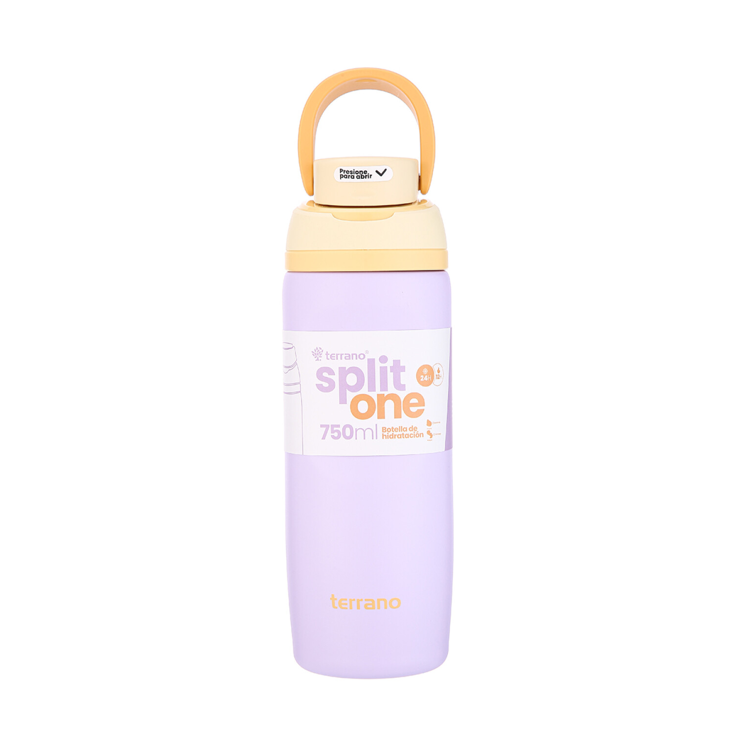 BOTELLA SPLIT ONE POP UP 750ML. - Lila — Terrano
