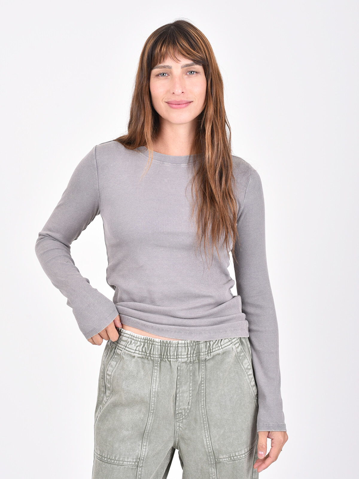 REMERA FLORENCE - GRIS — Guapa - Paprika