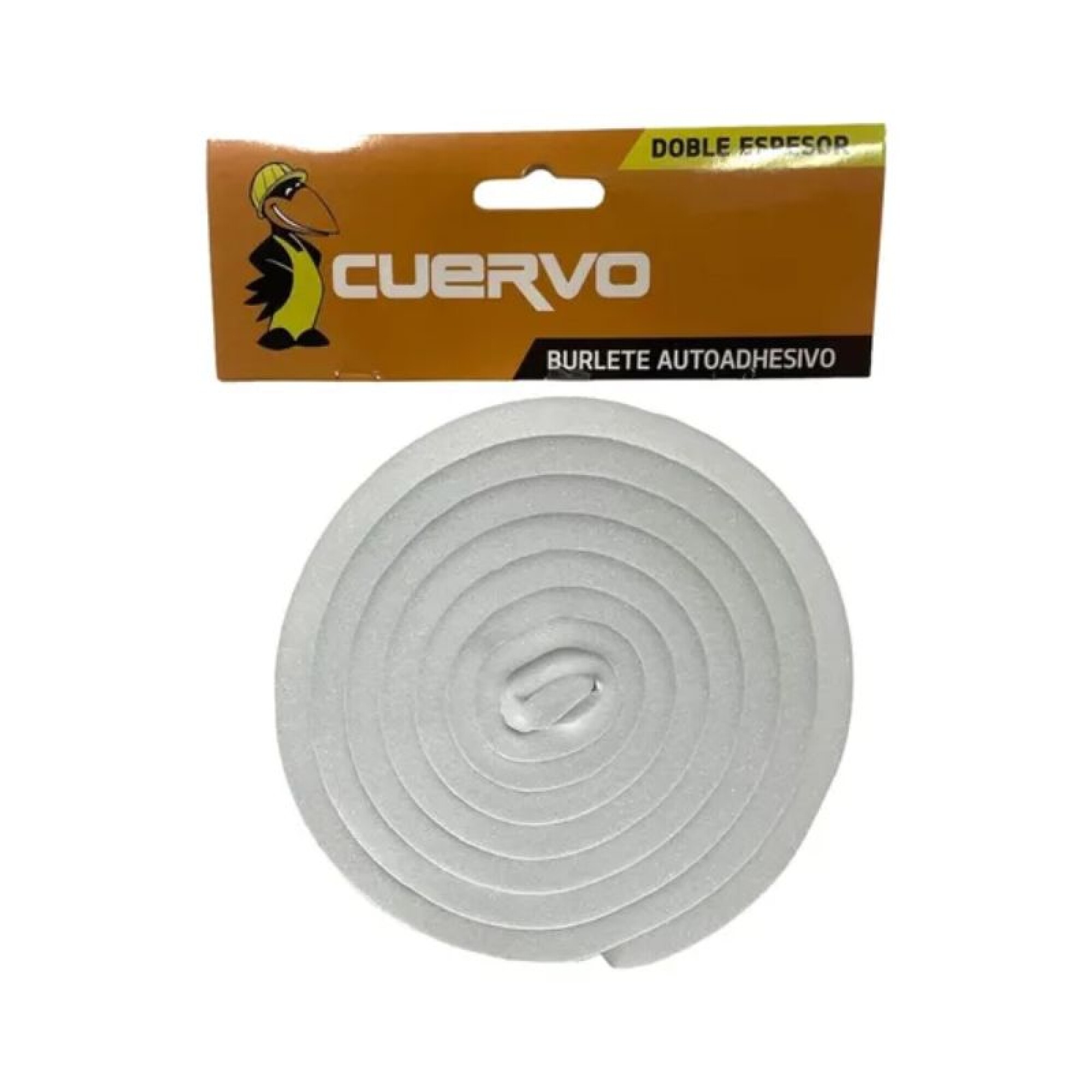 BURLETE AUTO ADHESIVO CUERVO 2 CM X 5 MT — Barraca 5 Esquinas