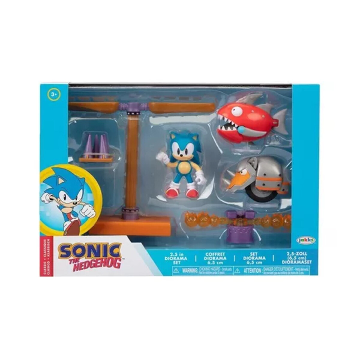 Sonic The Hedgehog - Sonic & Badniks Diorama Set — X Uruguay