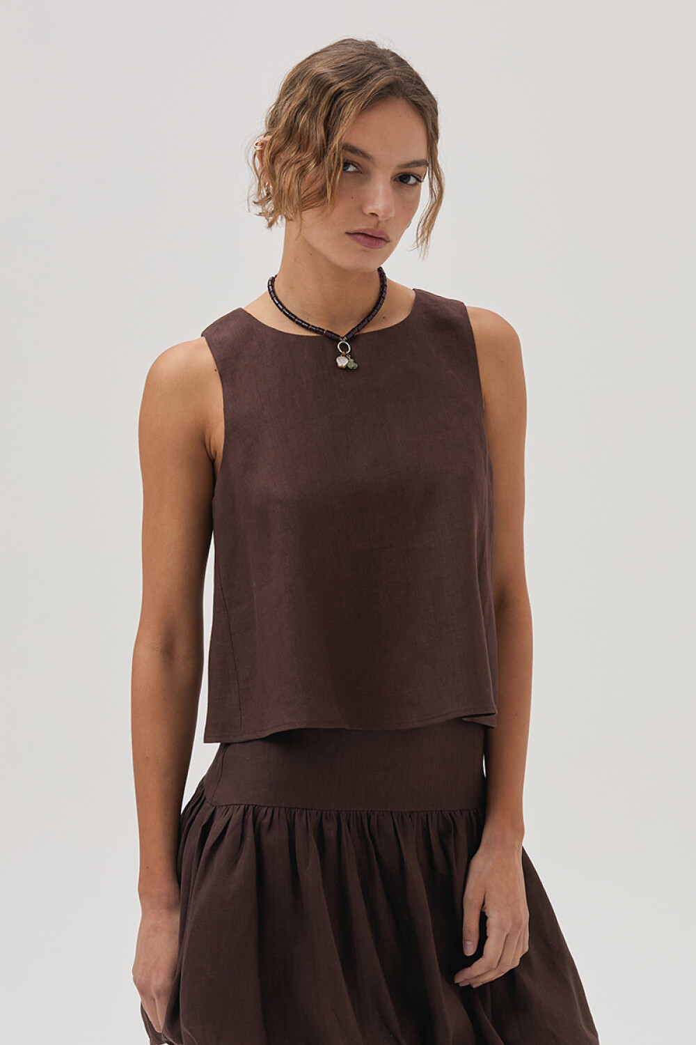 Top Nina - Chocolate — Saura