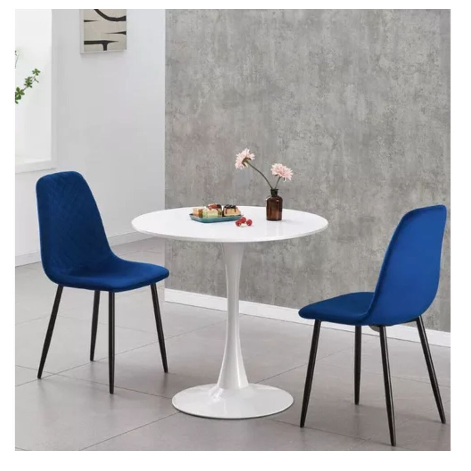 Mesa Tulip 60 cm - Blanco — La Cueva Muebles