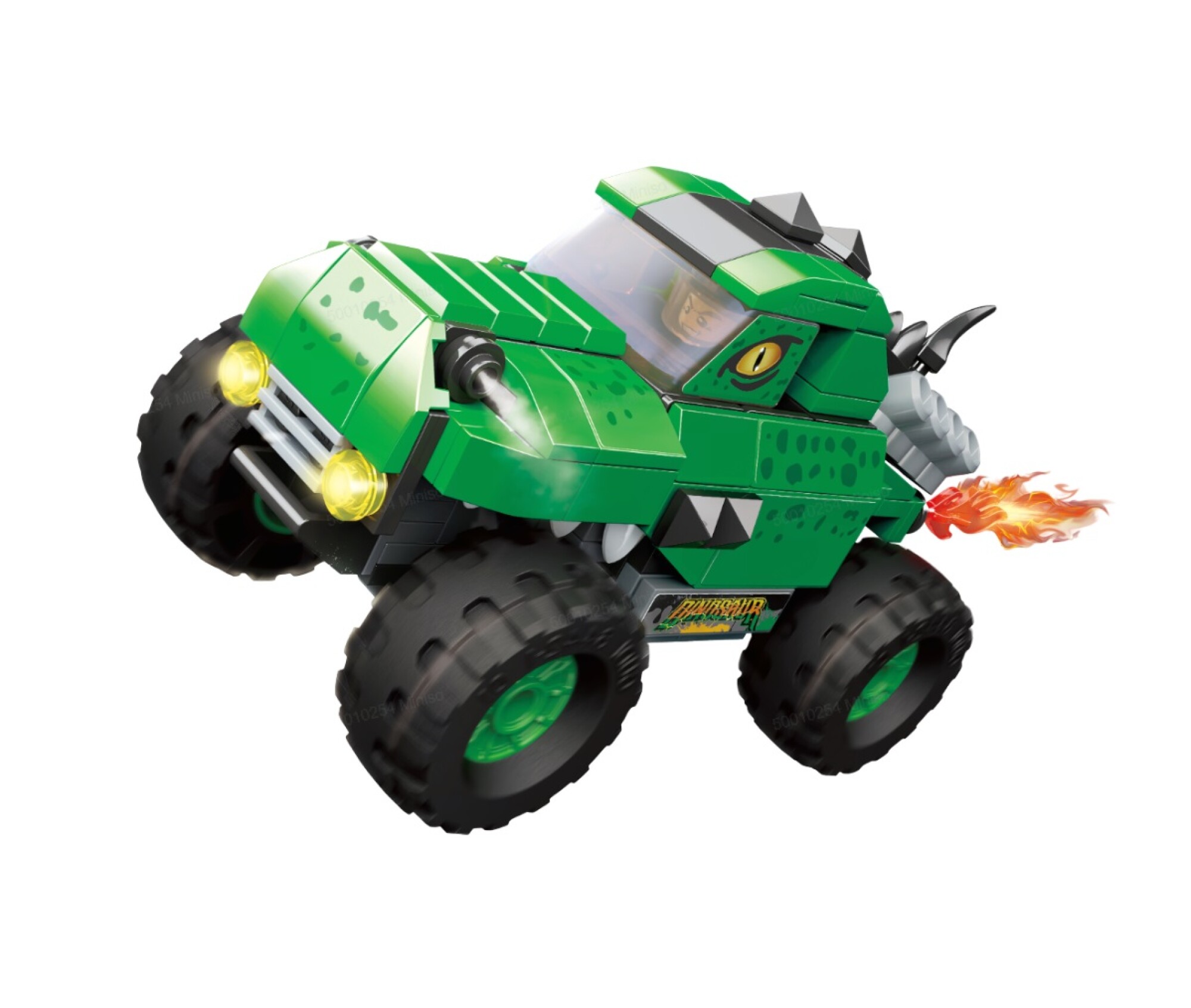 Bloques monster truck animals - dinosaurio — Miniso Uruguay