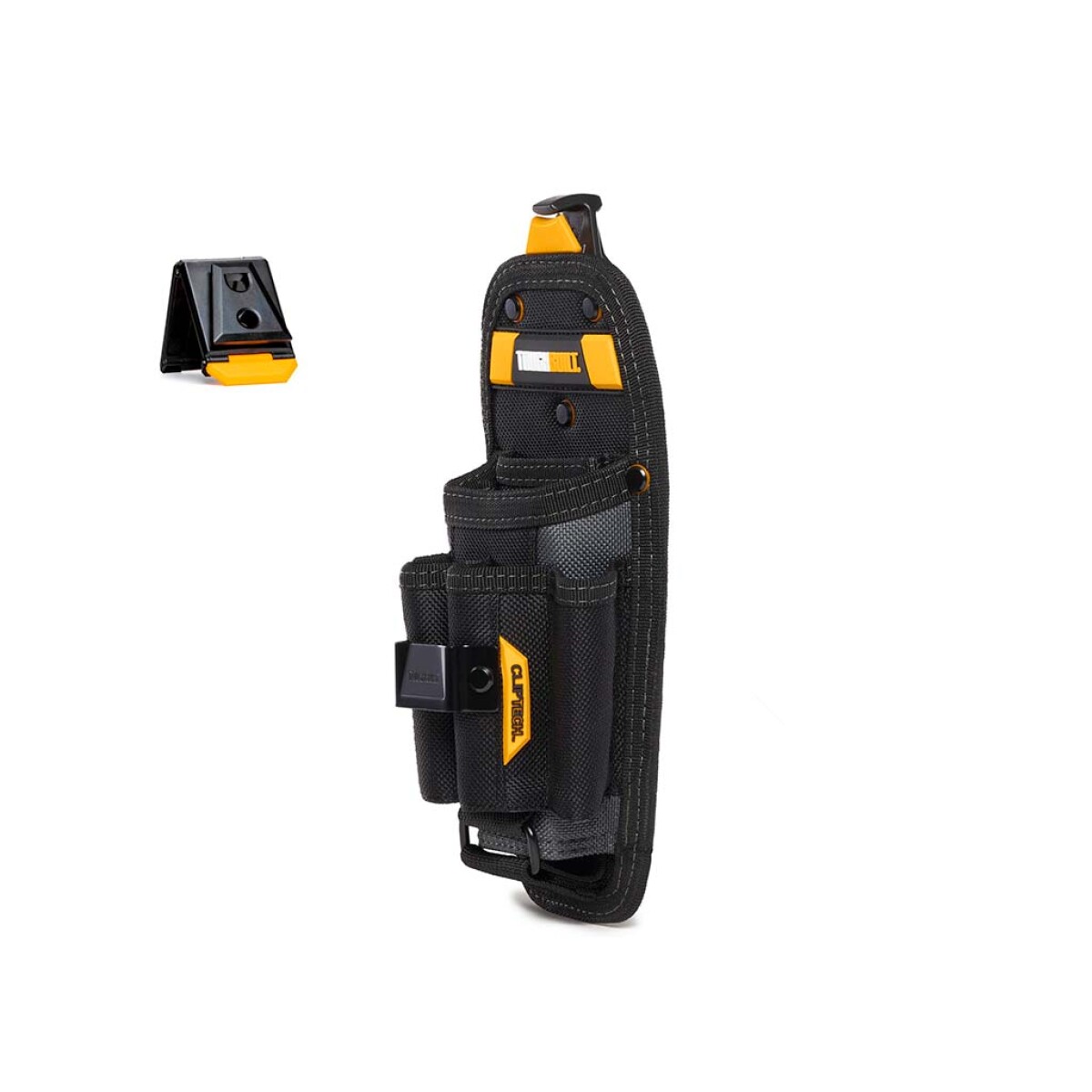 Cartuchera Chica Para Técnicos Con 6 Bolsillos y Clip TB-CT- - NEGRO ...