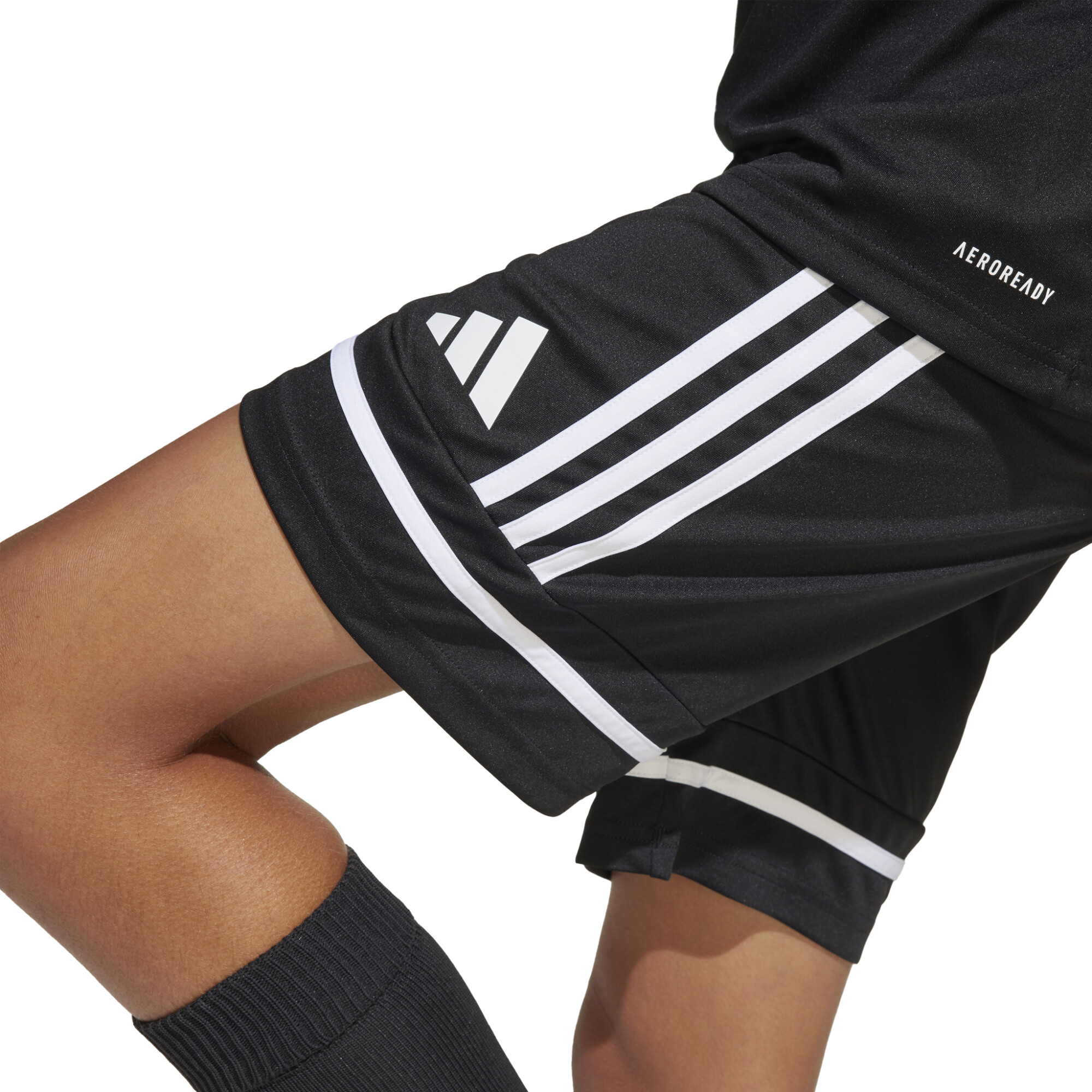 adidas SHORT SQUADRA 25 - Black & White — Global Sports