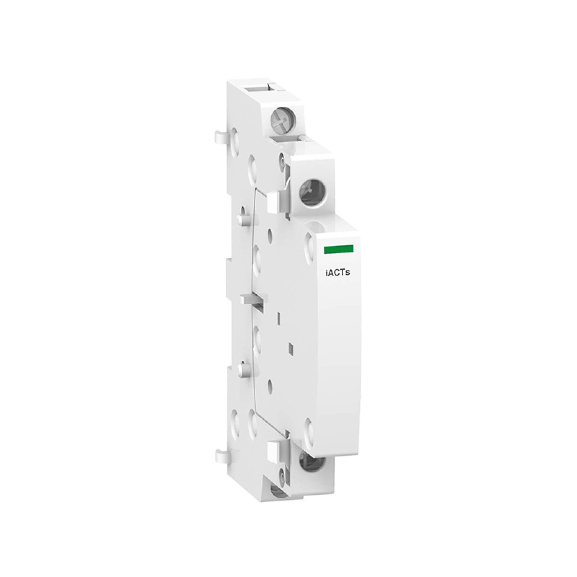 Contactor modular p/riel mando manual 1NA + 1NC - MG2059 — Fivisa