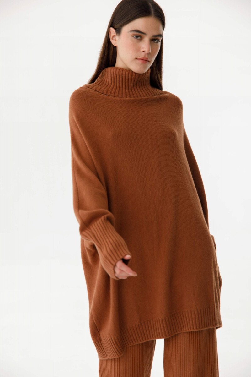 Sweater Azul - Tabaco — PetraStore