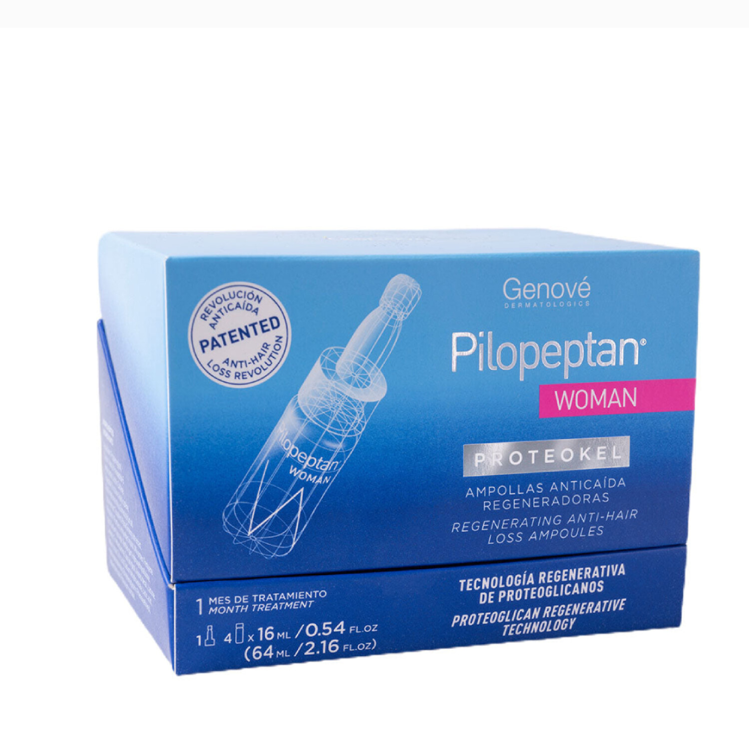 Ampollas Capilares Pilopeptan Woman Proteokel 4 Unidades — San Roque