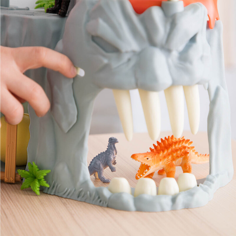 Montaña de lava, aventura del T. Rex Dinosaurio Terra by Battat — Los ...