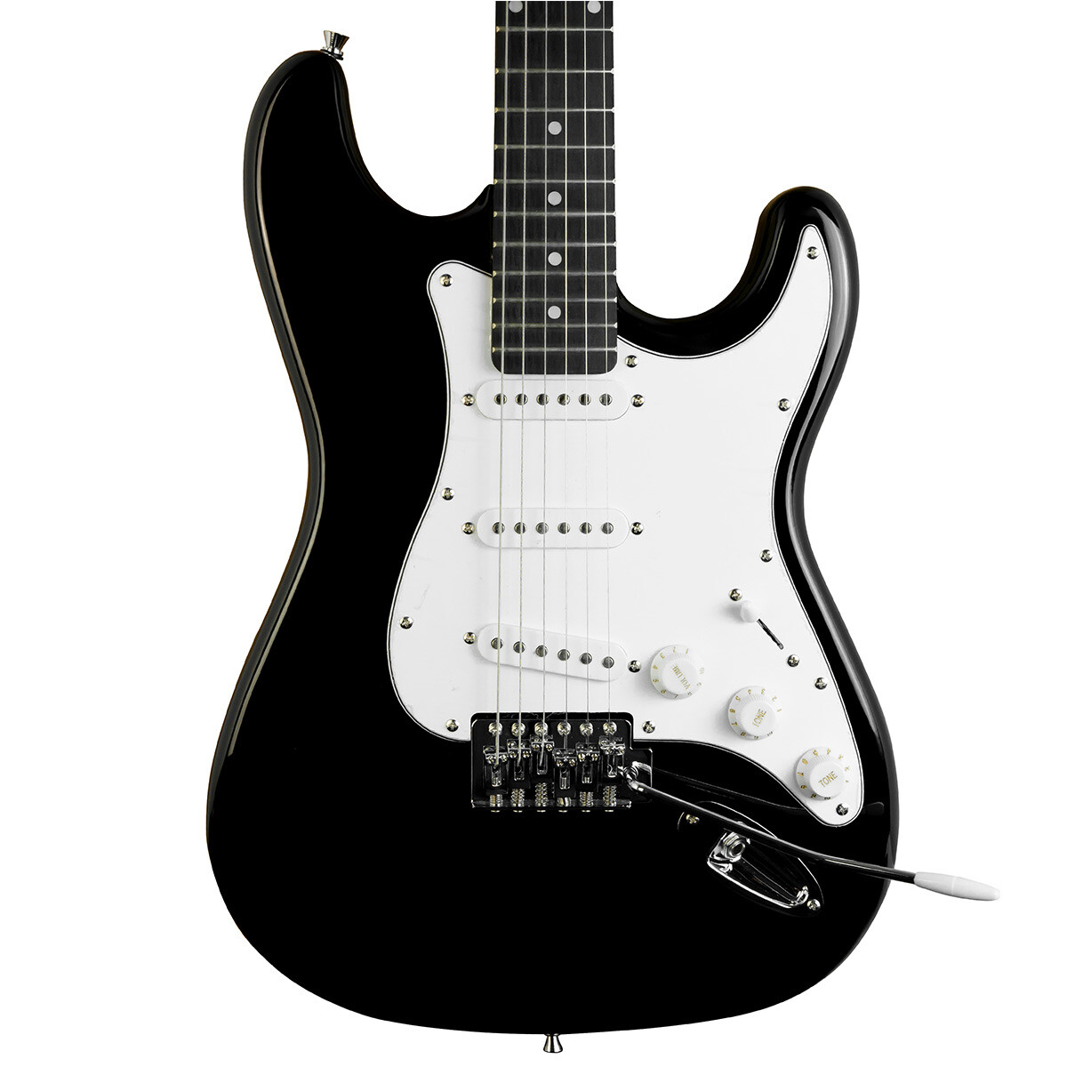 Guitarra Eléctrica Memphis Strat Negra — Palacio de la Música