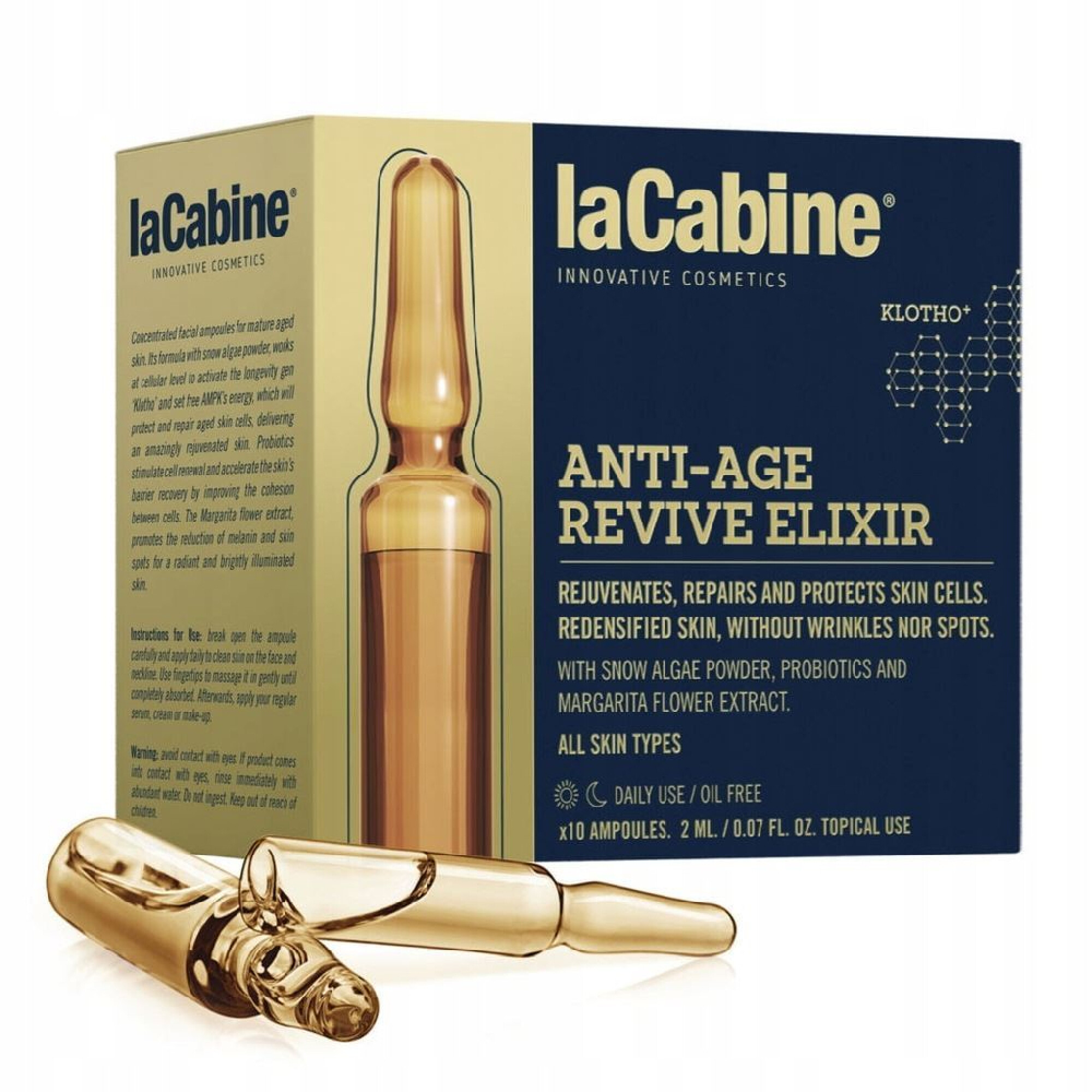 La Cabine Ampollas Revive Elixir 10 unidades 2ml. — San Roque