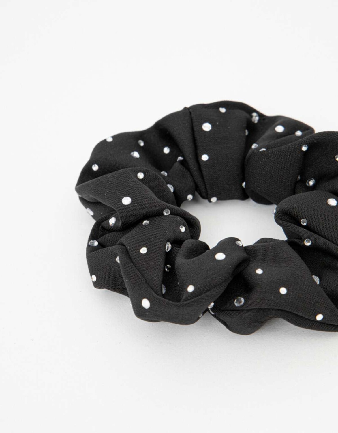 Scrunchie Con Strass - Negro — Tienda Soy Santander
